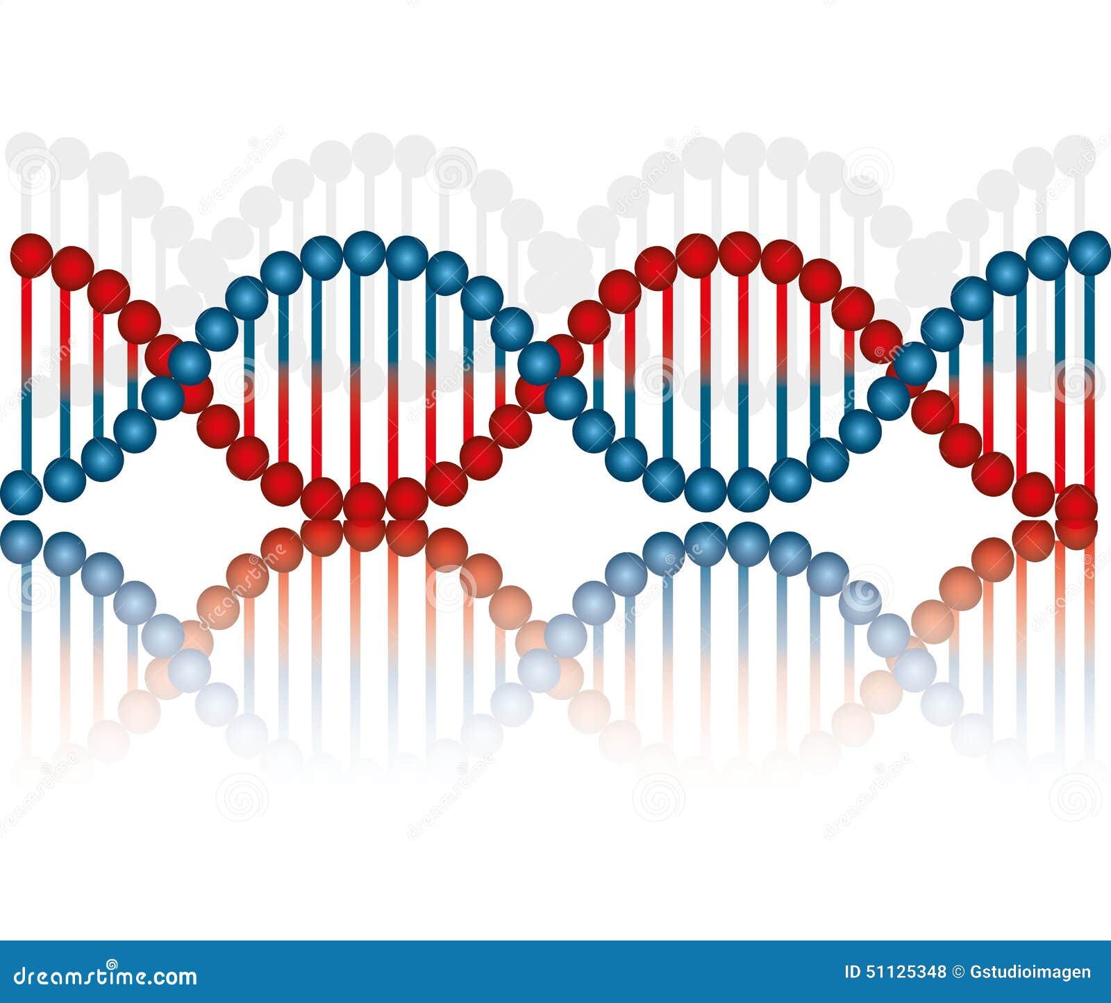 DNA Design, Vector Illustration. Stock Vector - Illustration of medical ...