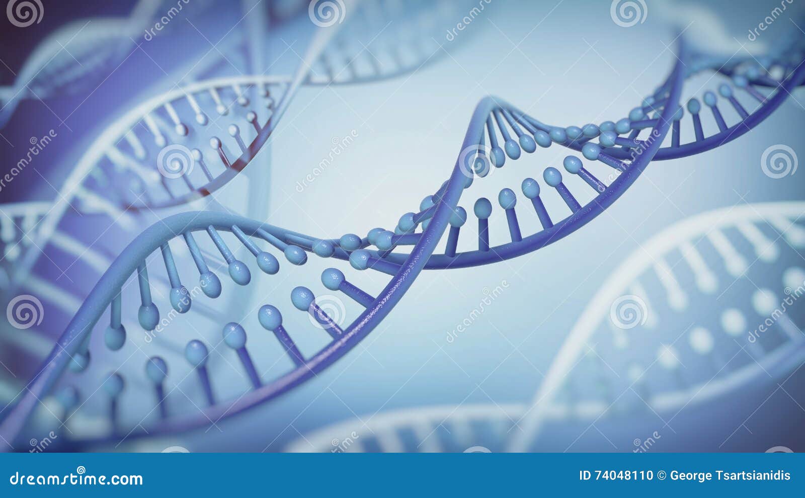 DNA Double Helix Abstract Background. Stock Illustration - Illustration ...