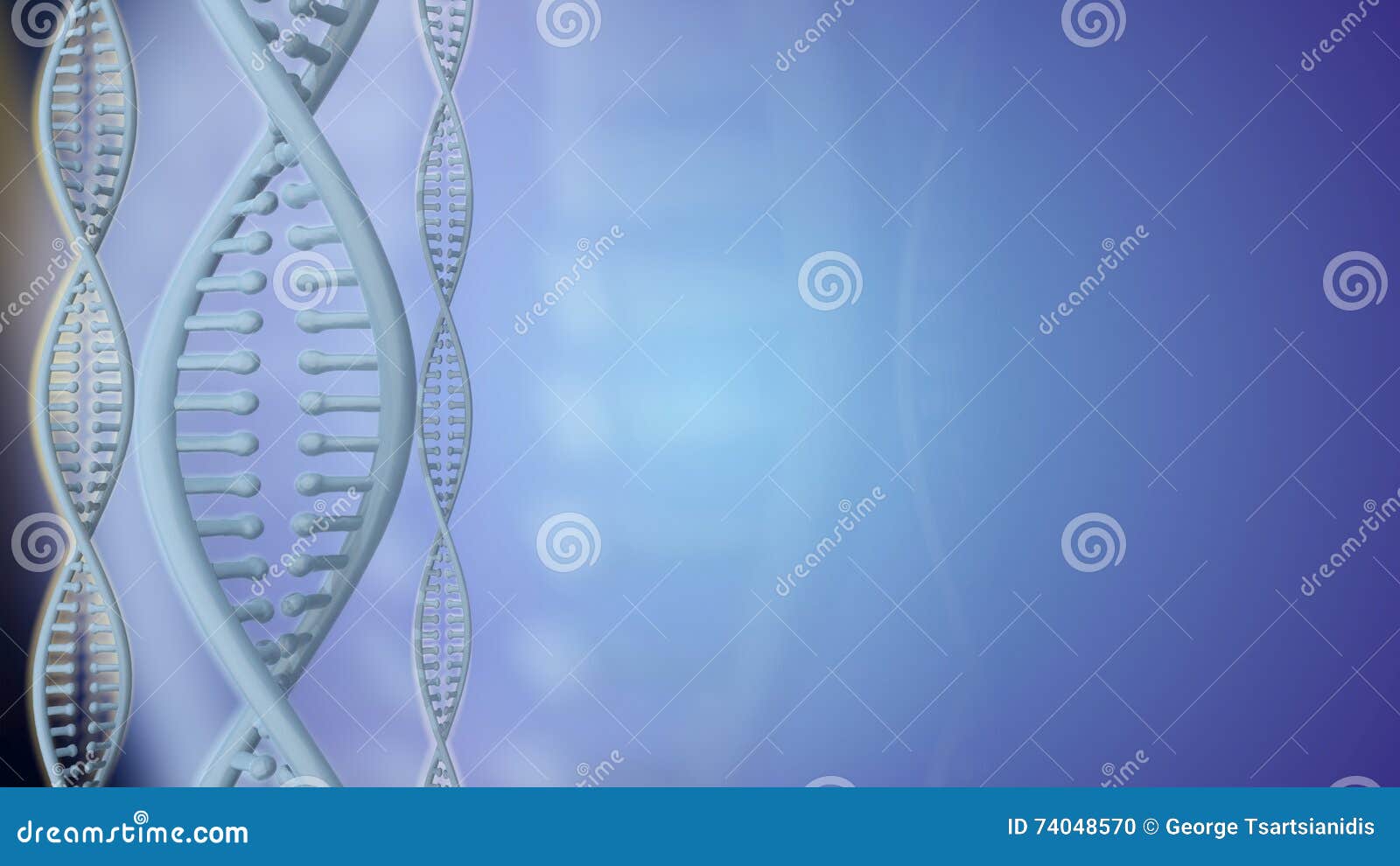 DNA Double Helix Abstract Background Stock Illustration - Illustration ...