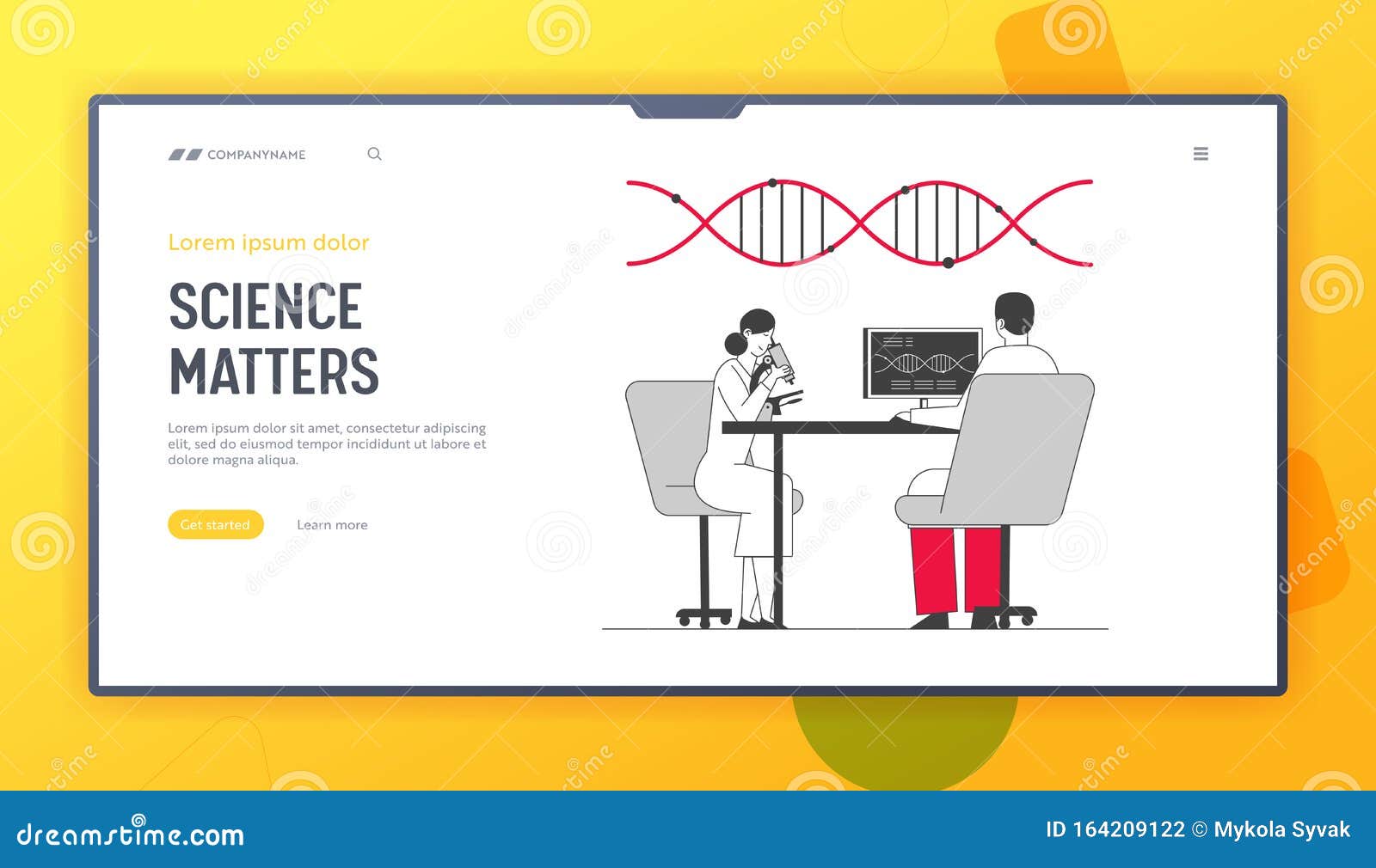 Scientists Conducting Research In A Lab, Interior Of Science Laboratory ...