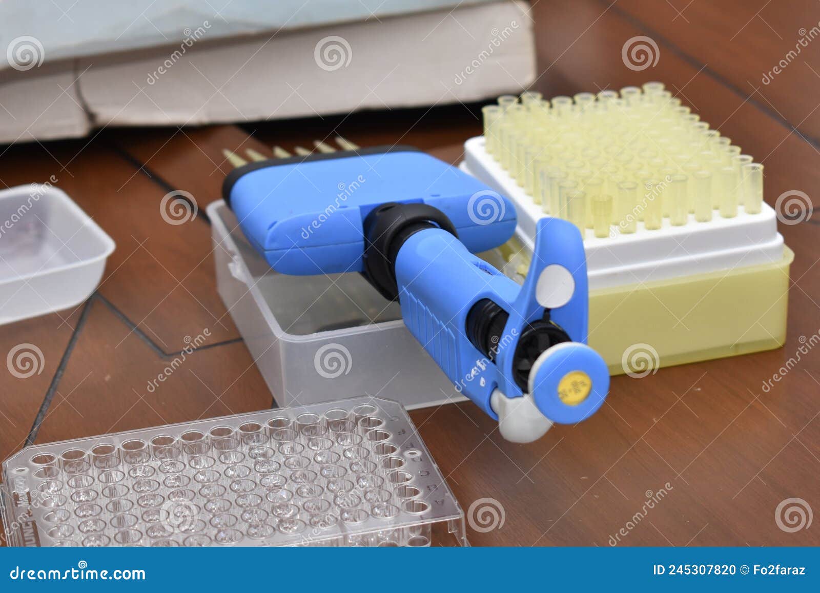 DNA Extraction Procedure in Laboratory. Stock Photo - Image of genetics ...