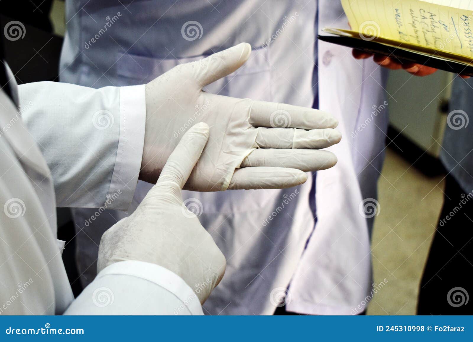 DNA Extraction Procedure in Laboratory. Stock Photo - Image of ...