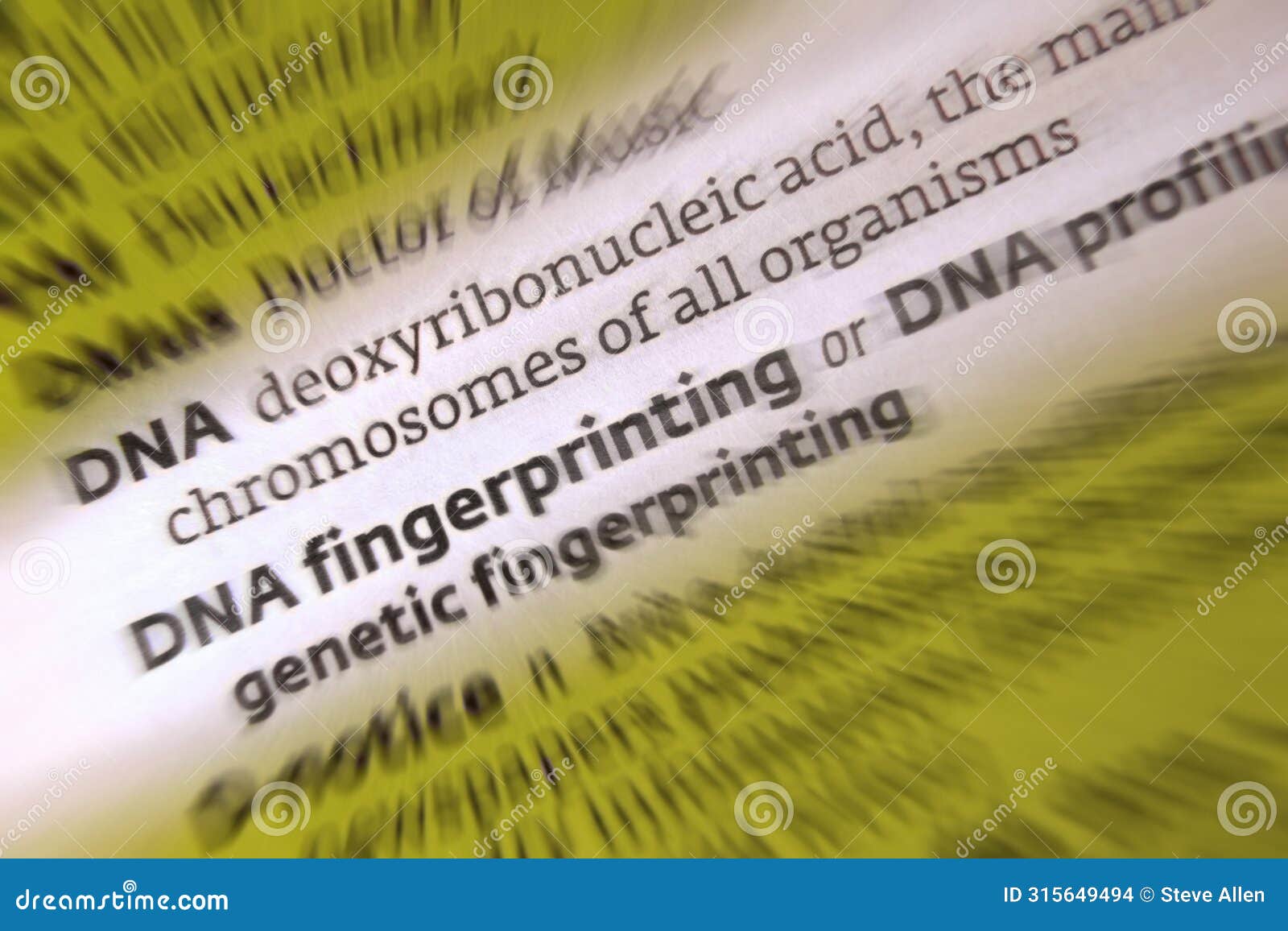 DNA - DNA Fingerprinting stock photo. Image of test - 315649494