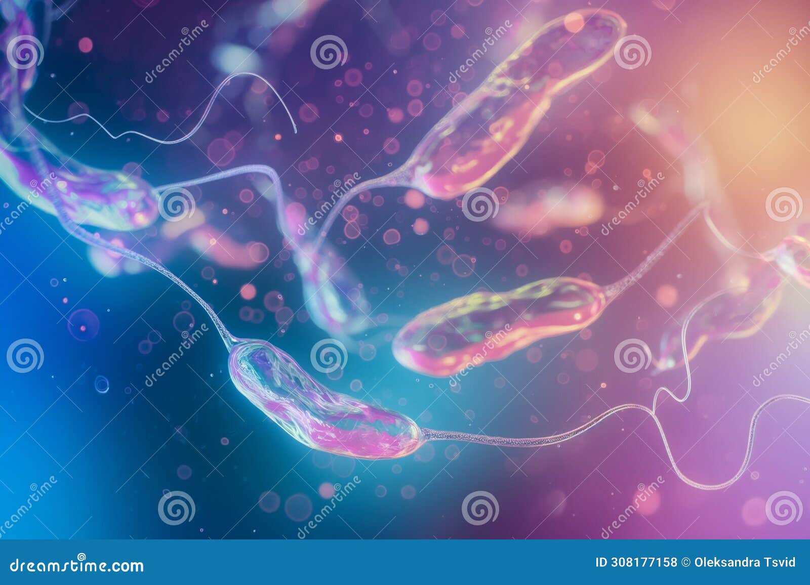 DNA Fragmentation Test for Sperm Assesses Sperm Quality Stock Photo ...
