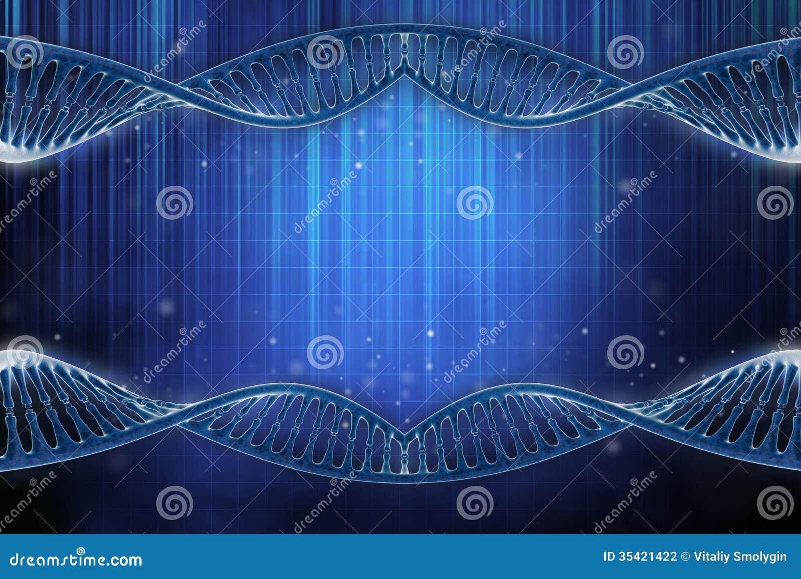 DNA frame stock illustration. Illustration of generated - 35421422