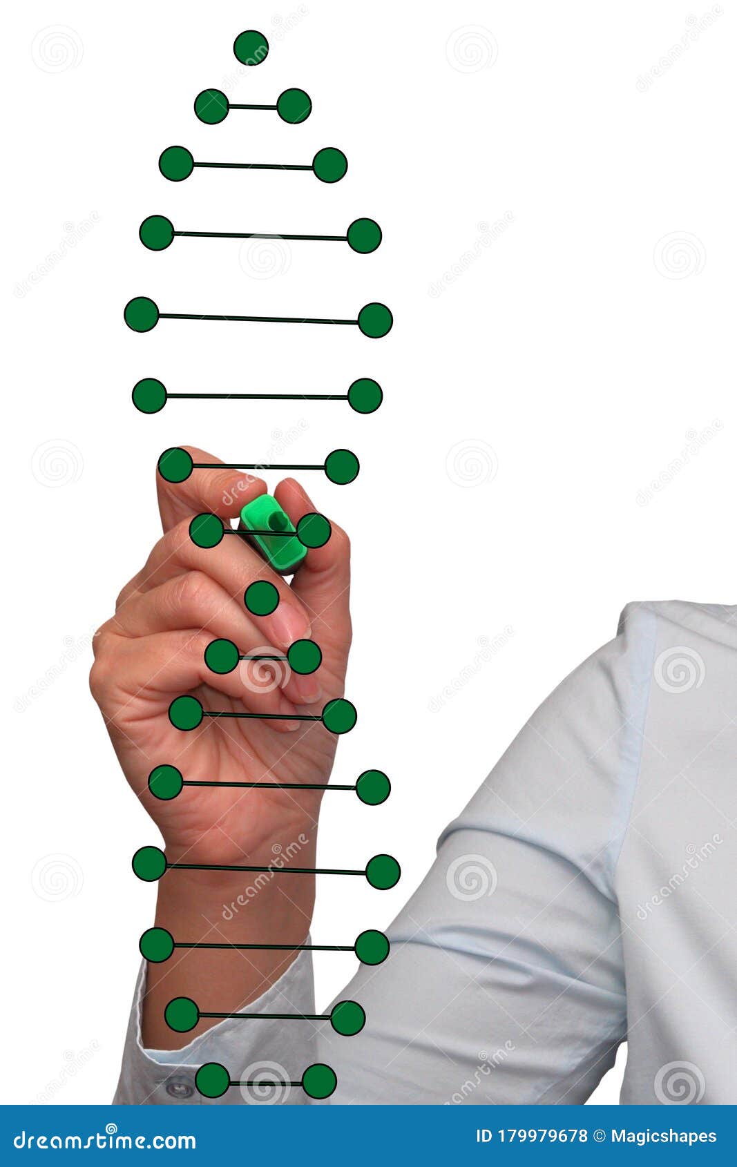 DNA gene code chain stock photo. Image of structure - 179979678