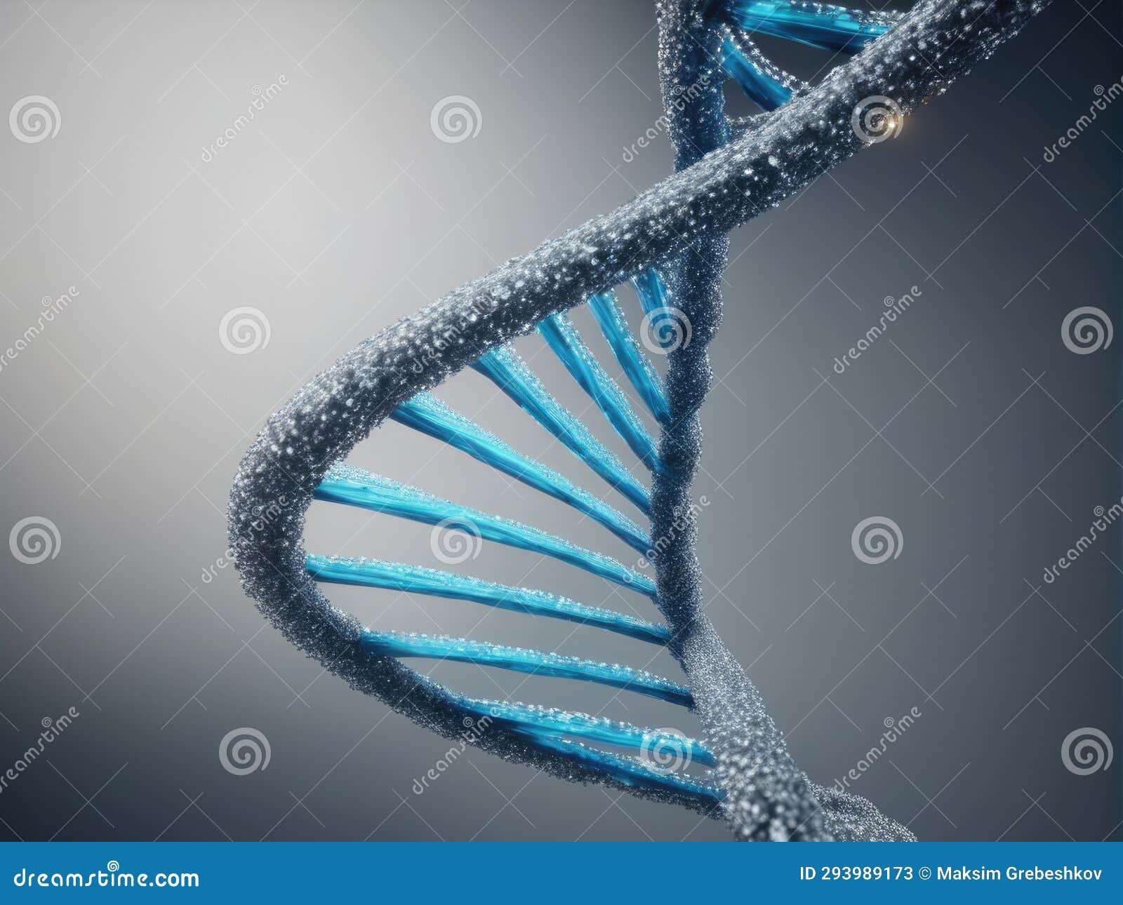 DNA Gene Helix Spiral Molecule Structure Stock Illustration ...