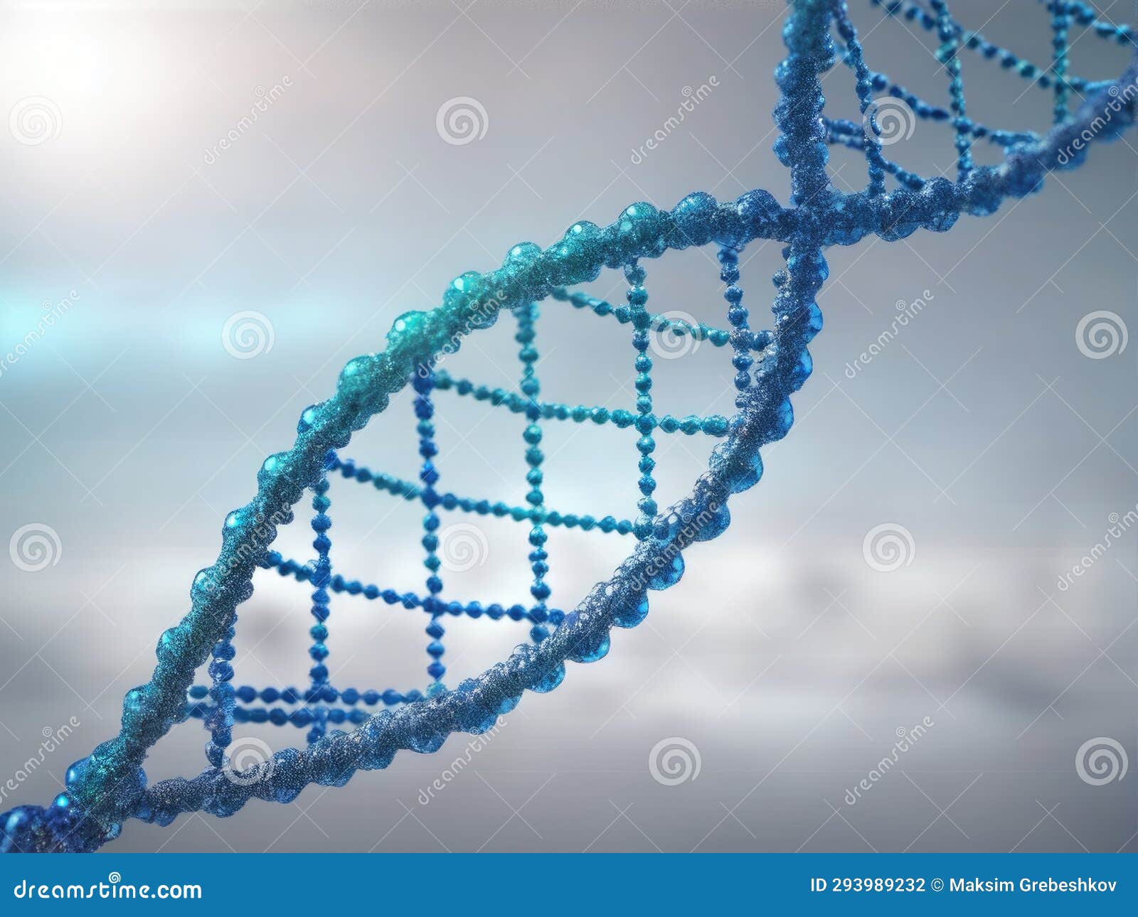 DNA Gene Helix Spiral Molecule Structure Stock Illustration ...