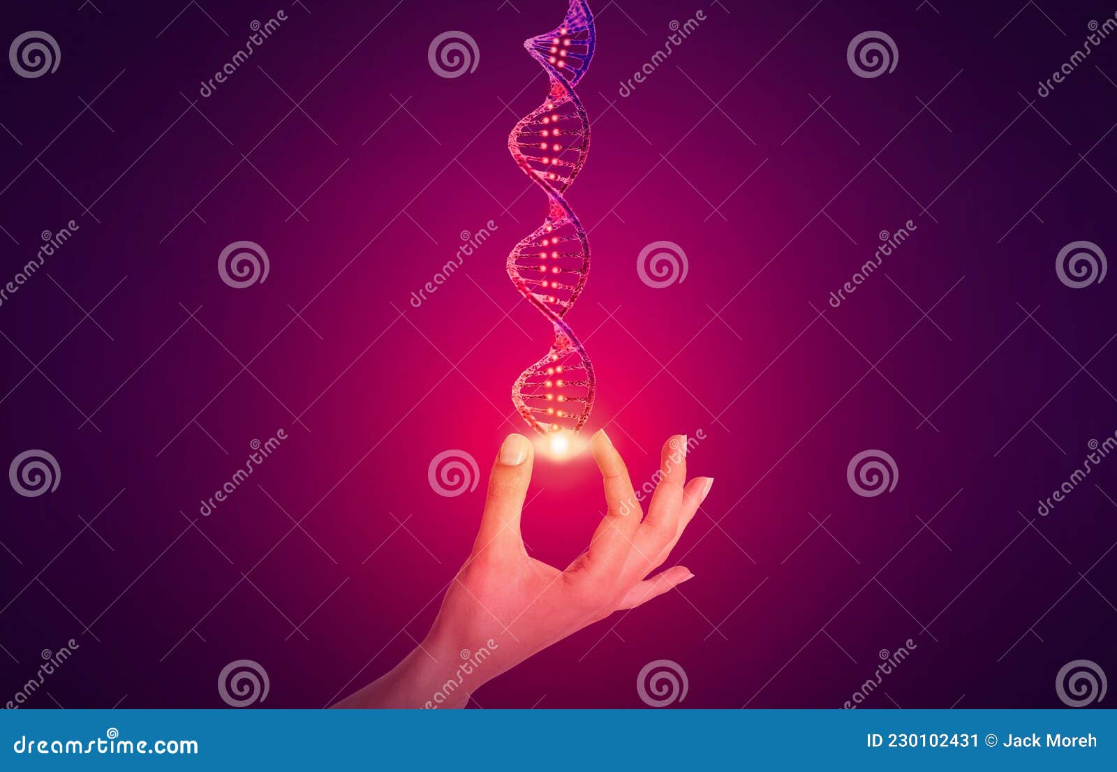 DNA - Genetic Decoding and Sequencing Concept Stock Illustration ...