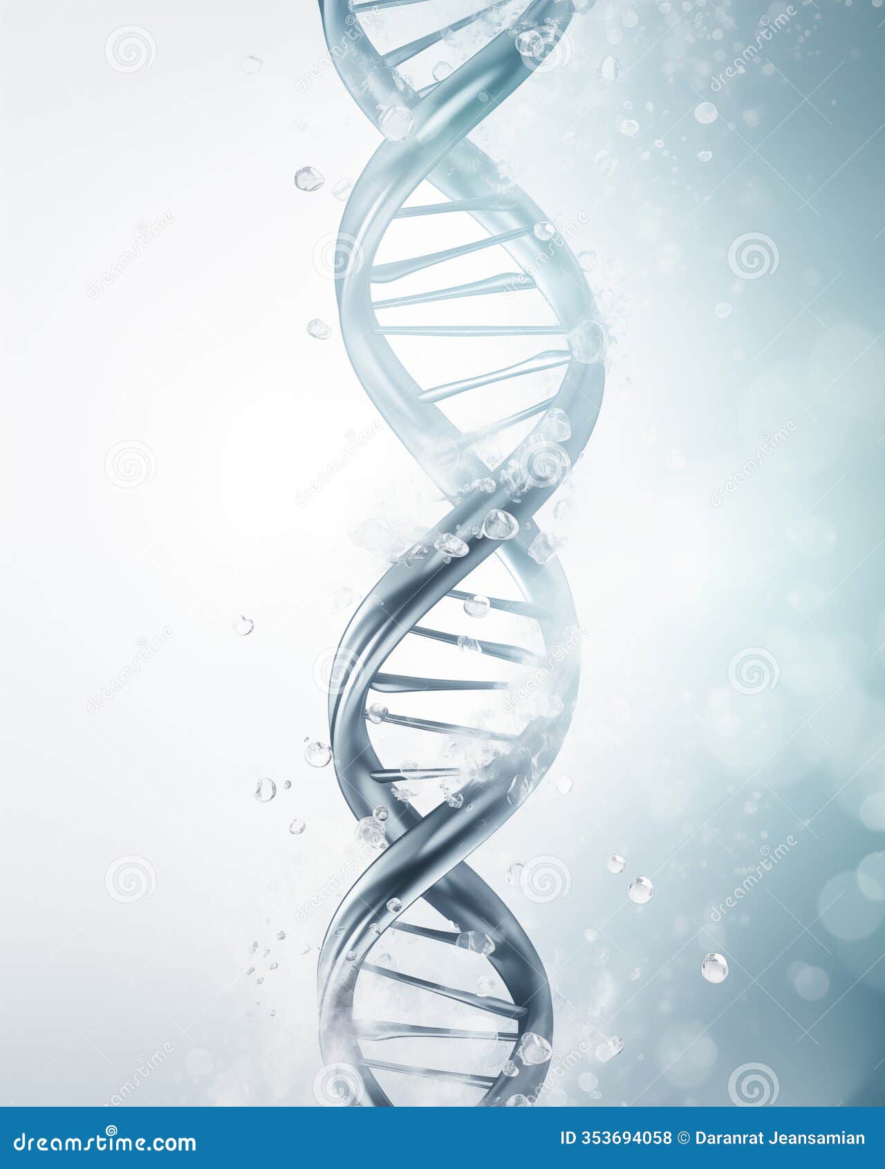 DNA genetic structure stock illustration. Illustration of gene - 353694058