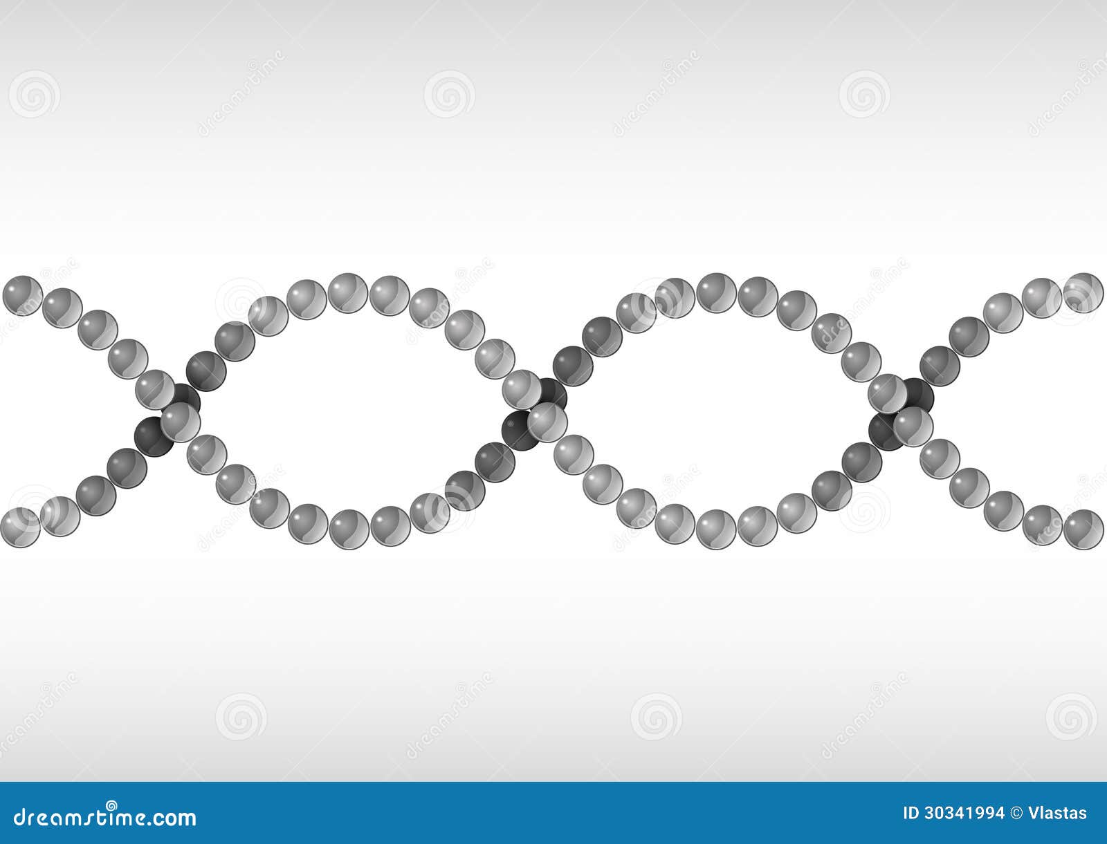DNA grey stock vector. Illustration of molecular, grey - 30341994