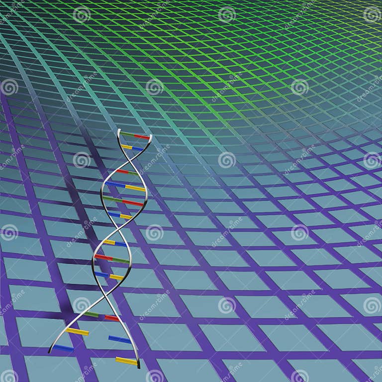 DNA Grid stock illustration. Illustration of background - 1062408