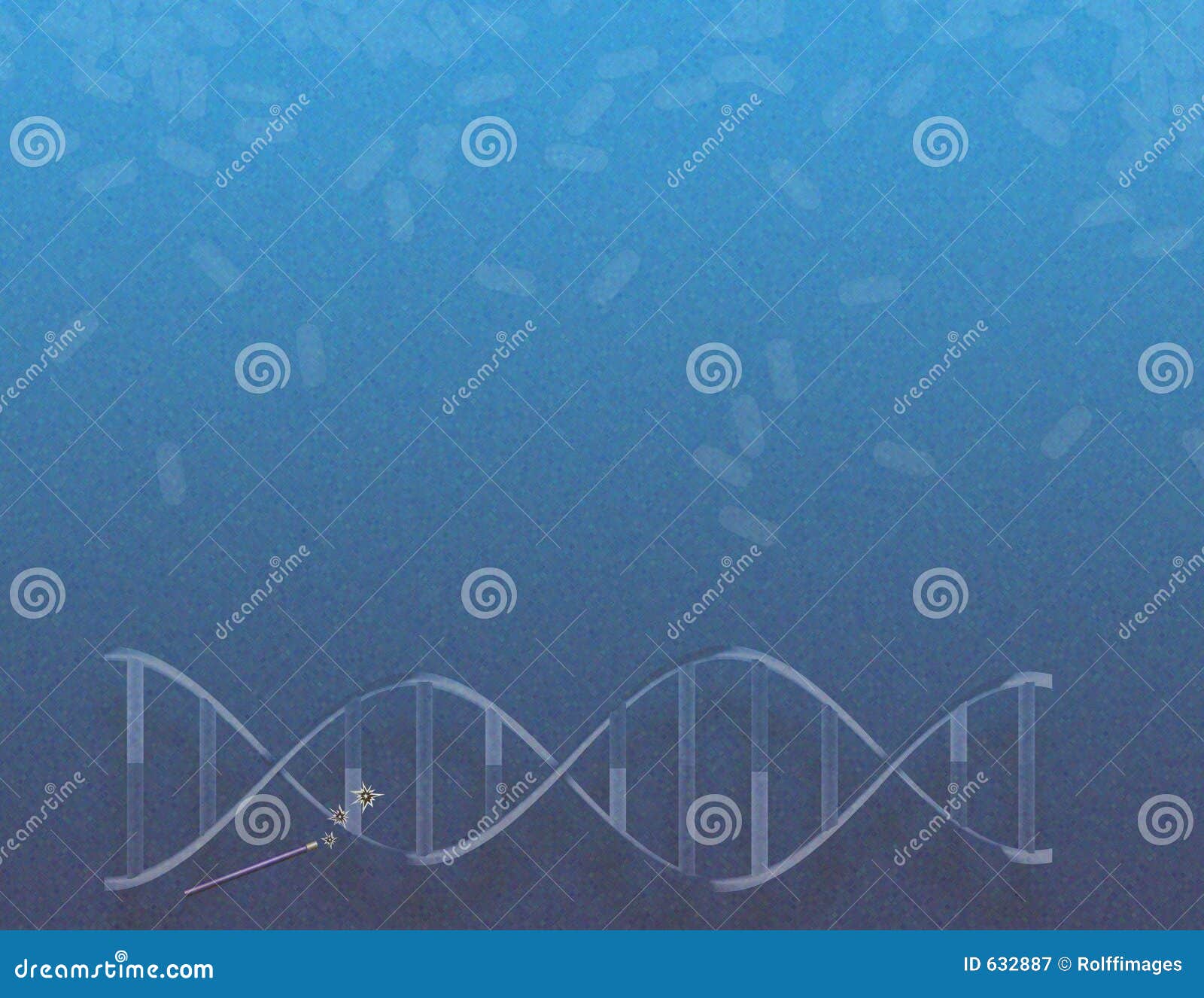 DNA Health Magic stock illustration. Illustration of medical - 632887