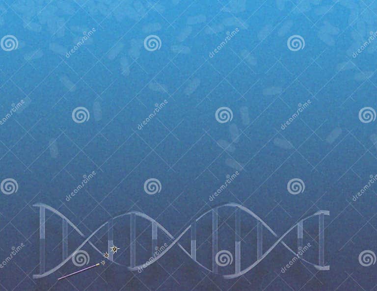 DNA Health Magic stock illustration. Illustration of medical - 632887