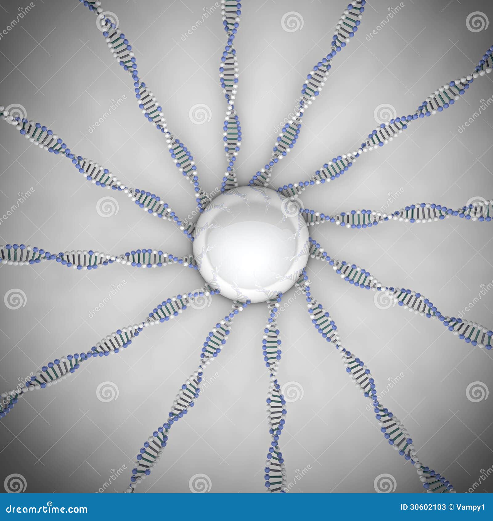 DNA helices stock illustration. Illustration of genetics - 30602103