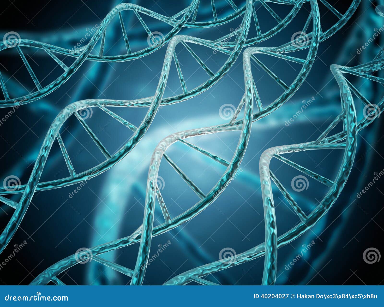 DNA Helix abstract stock illustration. Illustration of abstract - 40204027