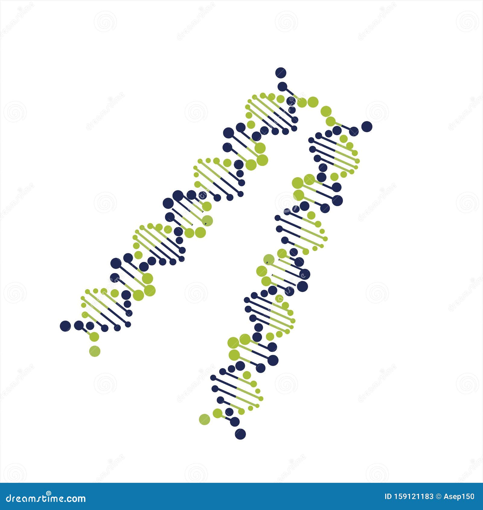 DNA Helix Biotechnology Gene Cell Logo and Vector Icon Stock Vector ...