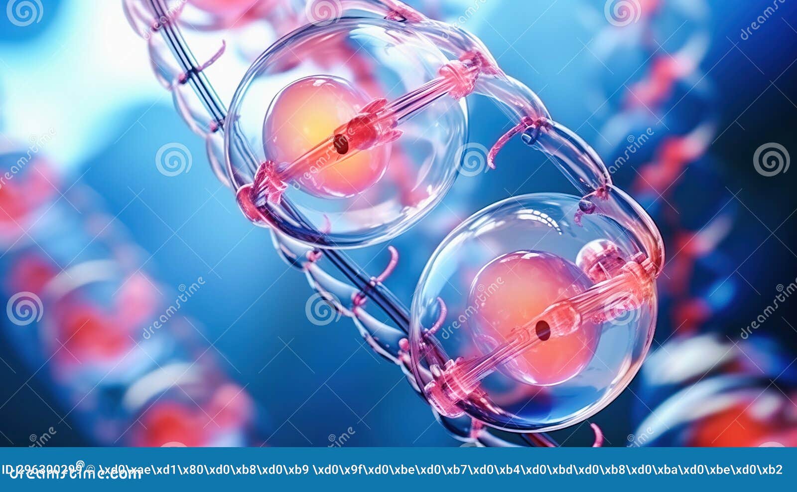 DNA Helix, Biotechnology and Molecular Engineering, Scientific Medicine ...