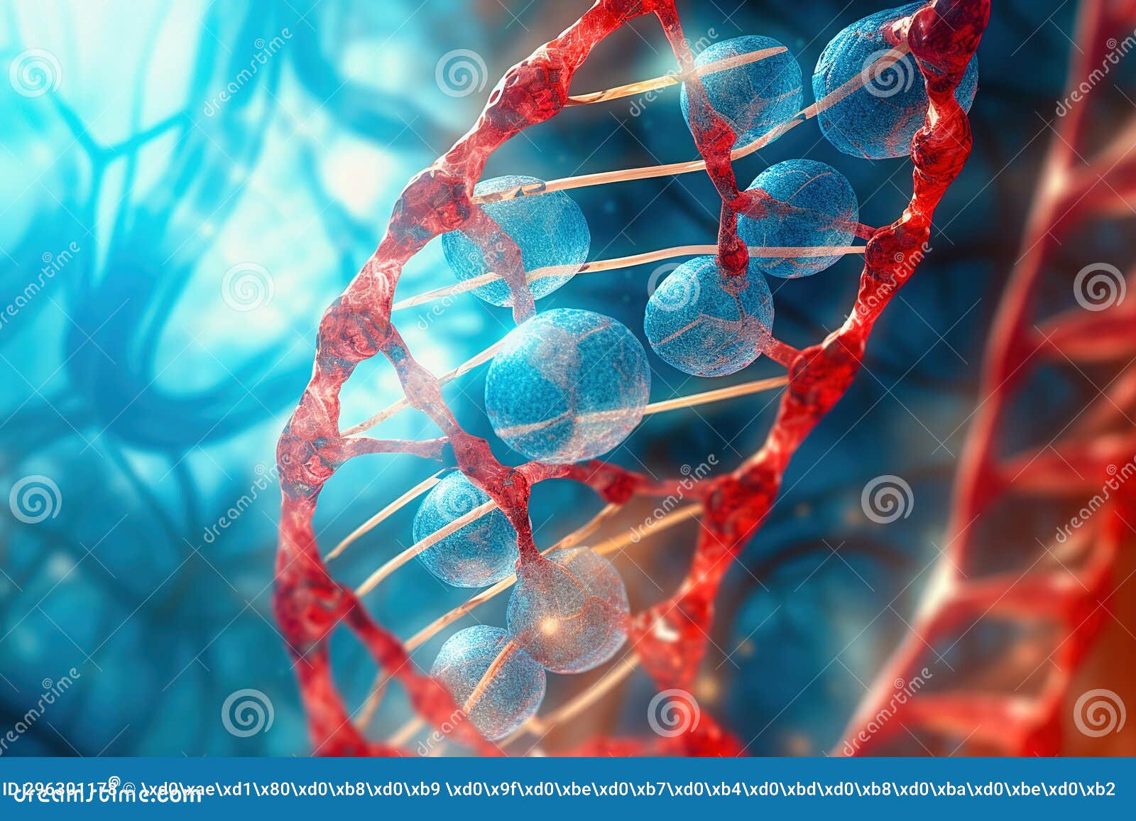 DNA Helix, Biotechnology and Molecular Engineering, Scientific Medicine ...