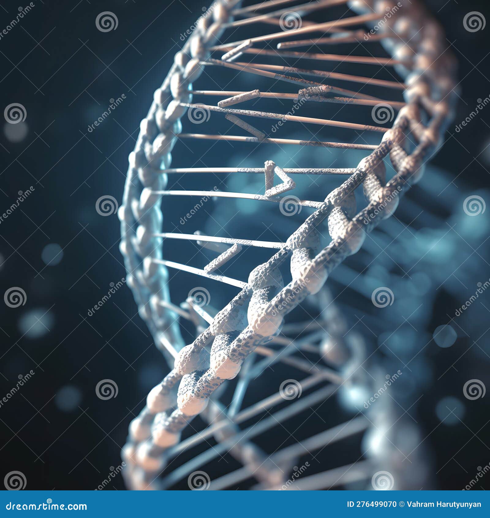 DNA Helix Break or Replace for Concept of Genetic Engineering Stock ...