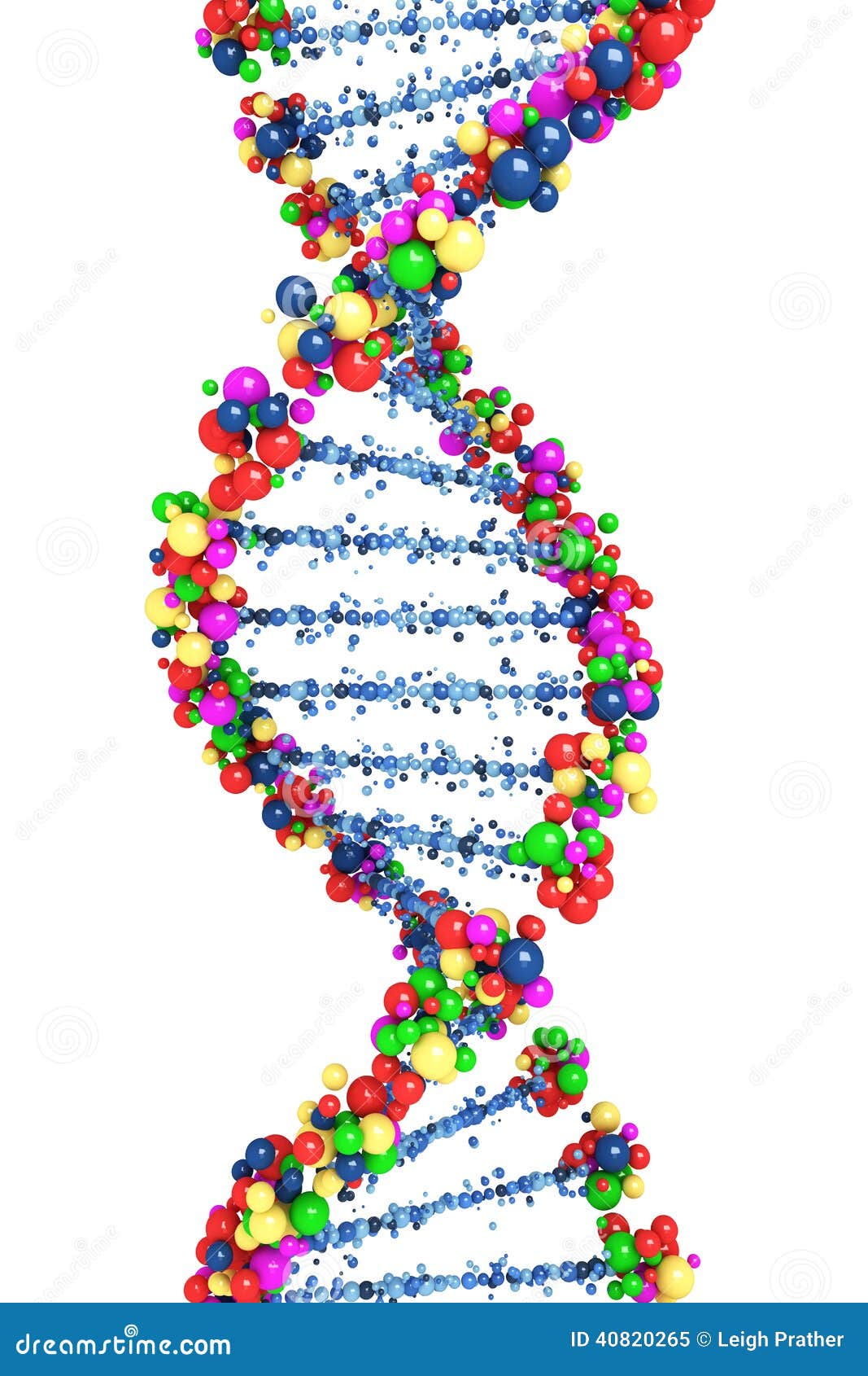 DNA helix stock illustration. Illustration of micro, science - 40820265
