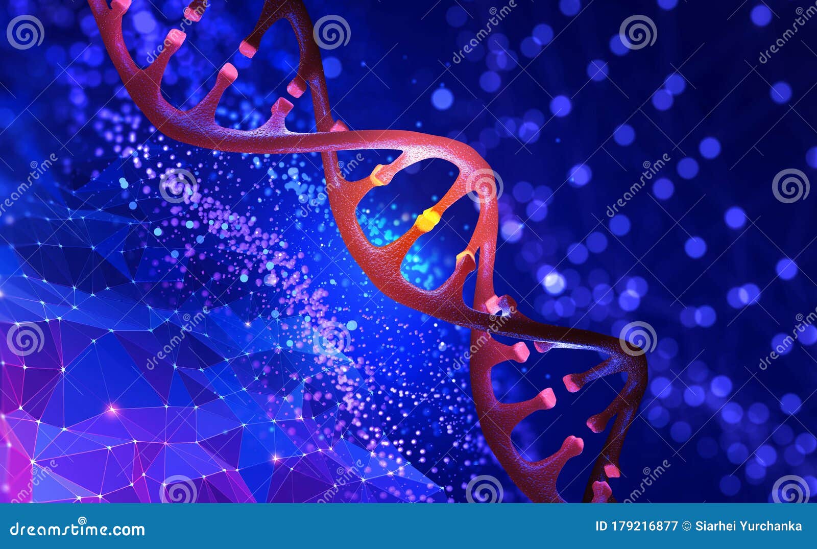 Helix DNA, Microscope, Chromosome, Cas9 RNA. Hand Drawn Vector ...