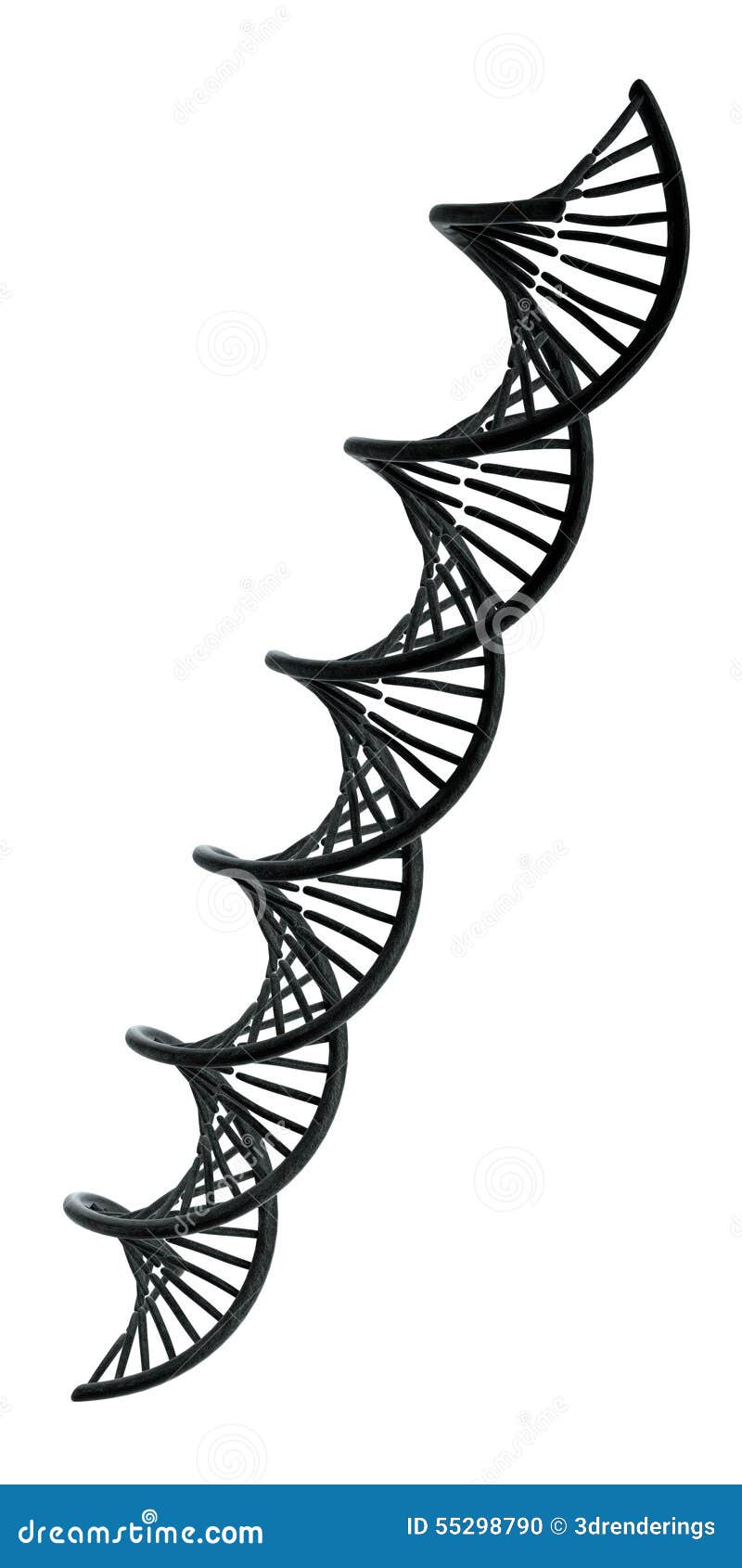 Dna Helix stock illustration. Illustration of helix, acid - 55298790