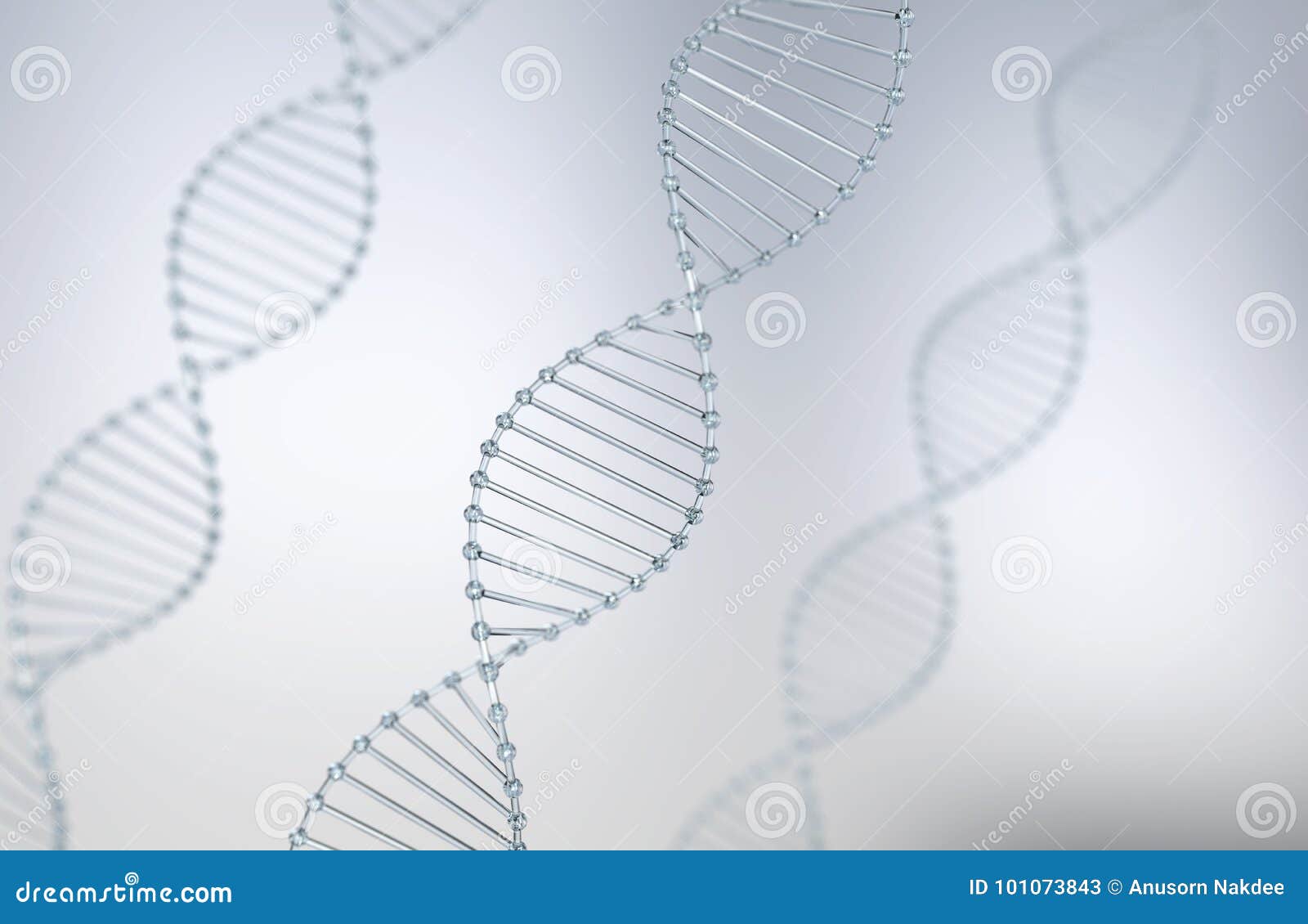 DNA Helix, Design Element of Molecule or Atom Stock Illustration ...