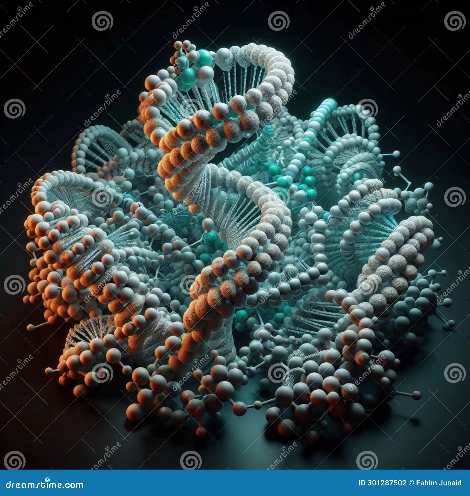 Gene With Black Matrix Style Background Panoramic Banner. Generative AI ...