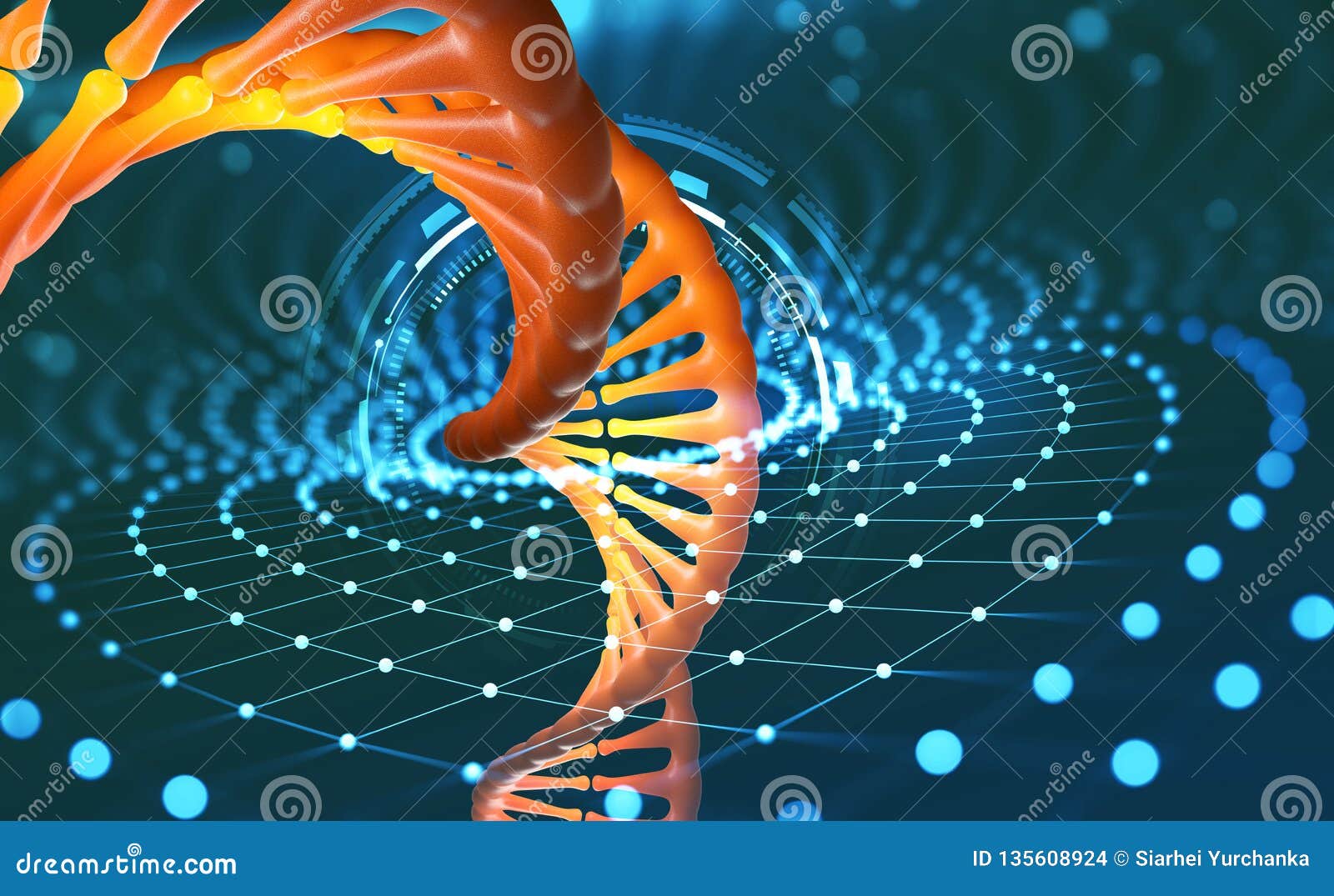 DNA Helix. Innovative Technologies in Research of the Human Genome ...