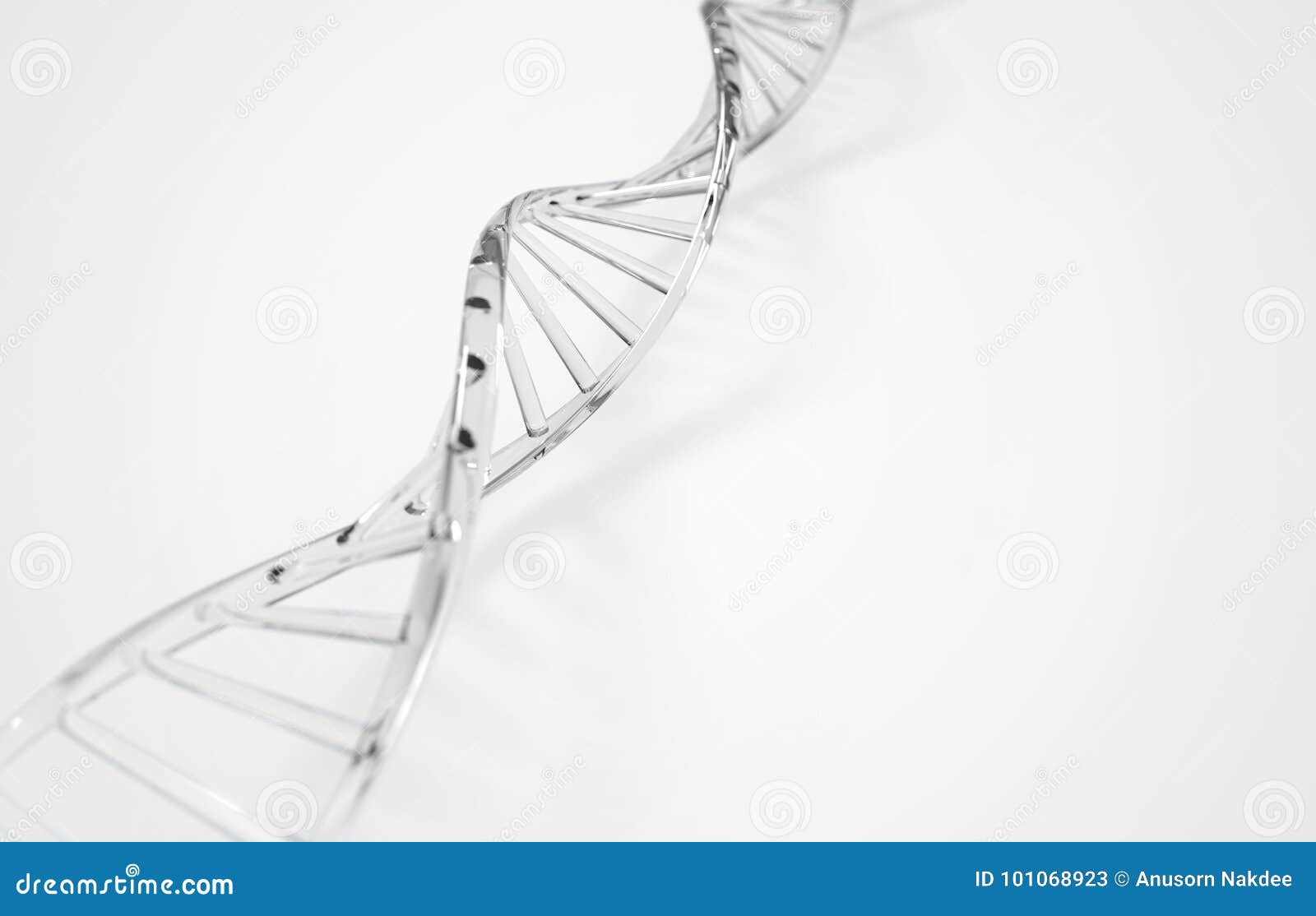 DNA Helix, Molecule or Atom Stock Illustration - Illustration of ...