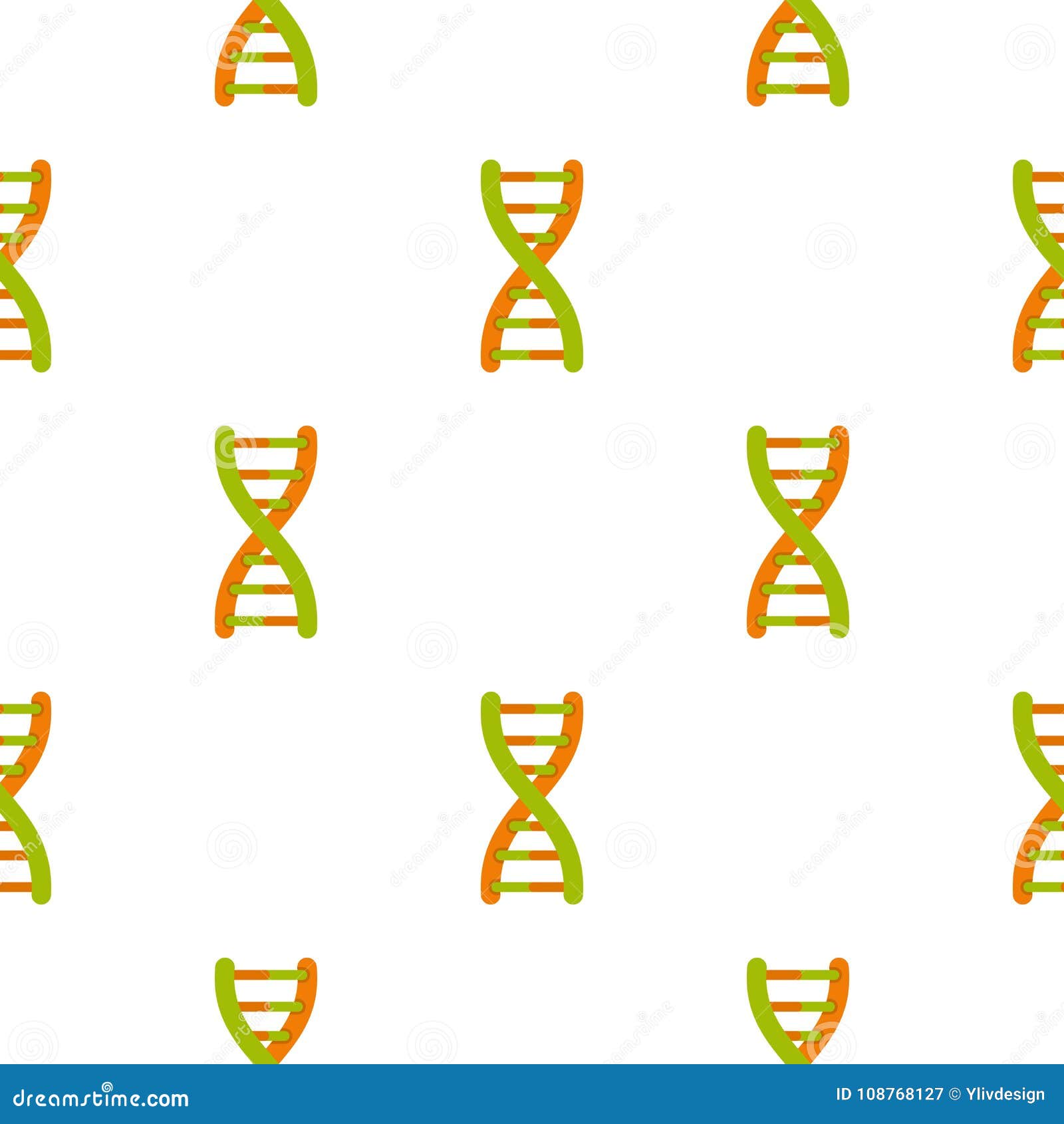 DNA helix pattern seamless stock vector. Illustration of object - 108768127