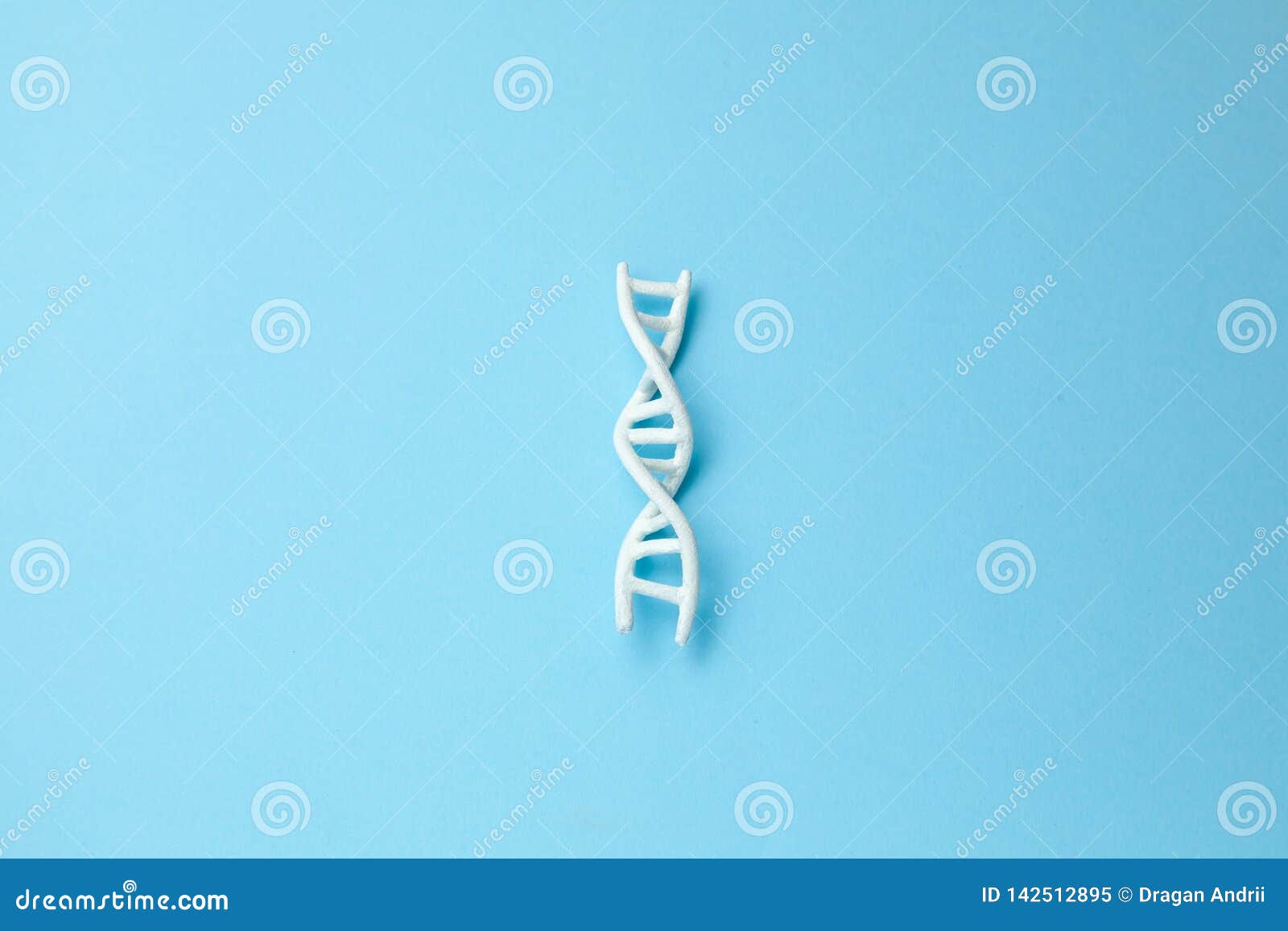 DNA Helix Research. Concept of Genetic Experiments on Human Biological ...