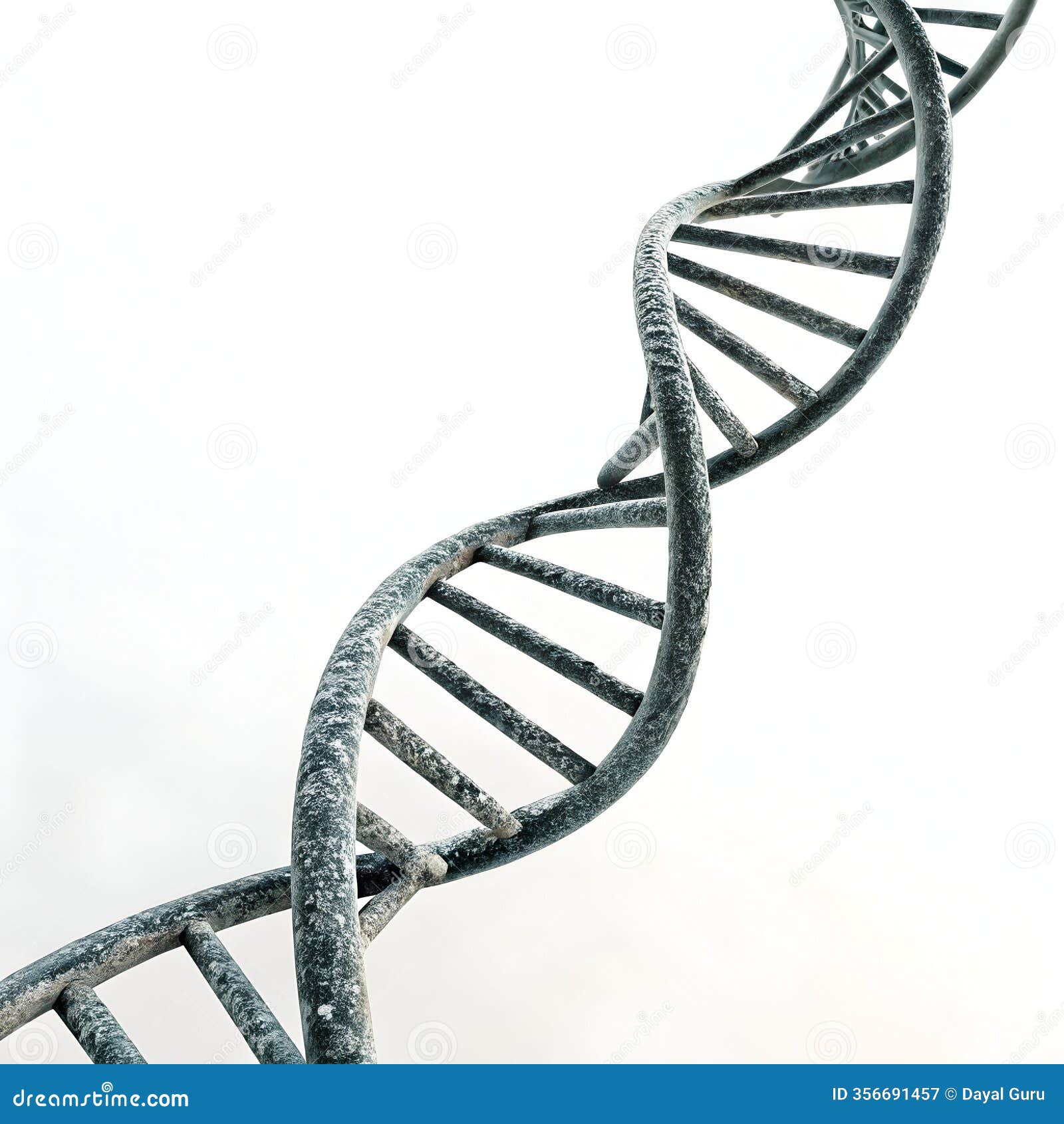 DNA Helix Sequence stock illustration. Illustration of expression ...