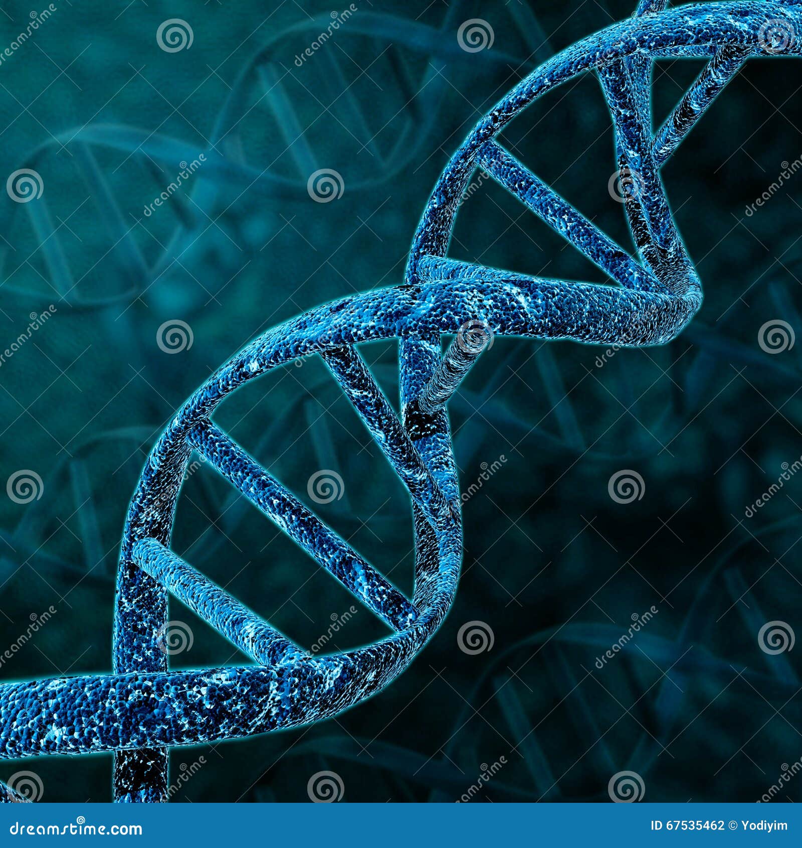 DNA helix structure. stock illustration. Illustration of genetic - 67535462