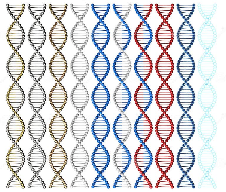 Dna helix structure stock illustration. Illustration of biotechnology ...