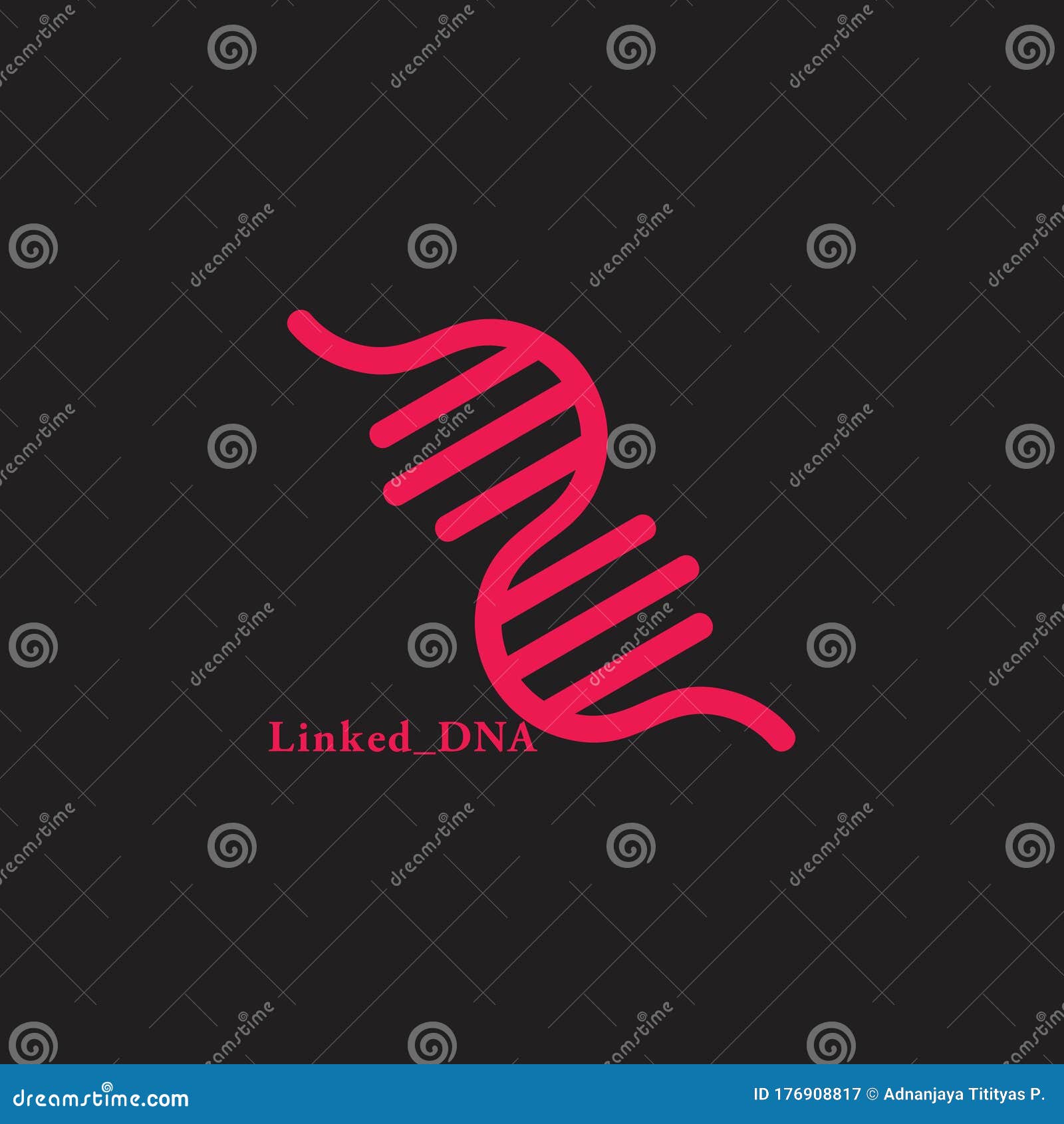 Dna Helix Symbol Logo Vector Stock Vector - Illustration of genetic ...