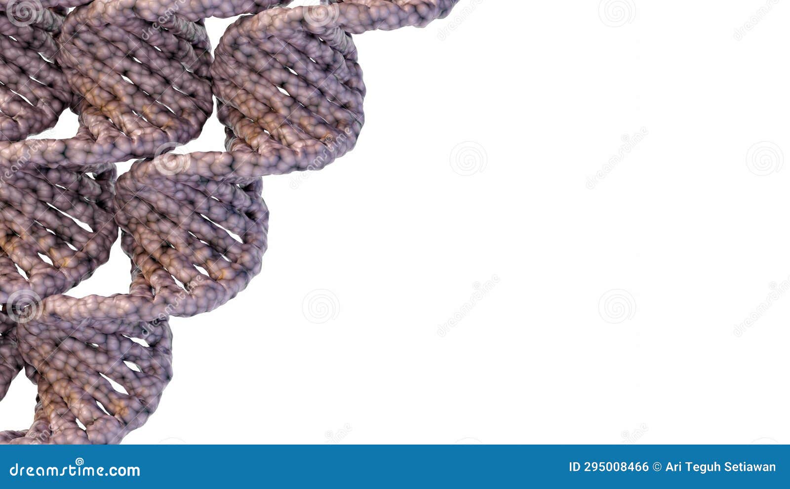 DNA Helix in the White Background Stock Illustration - Illustration of ...