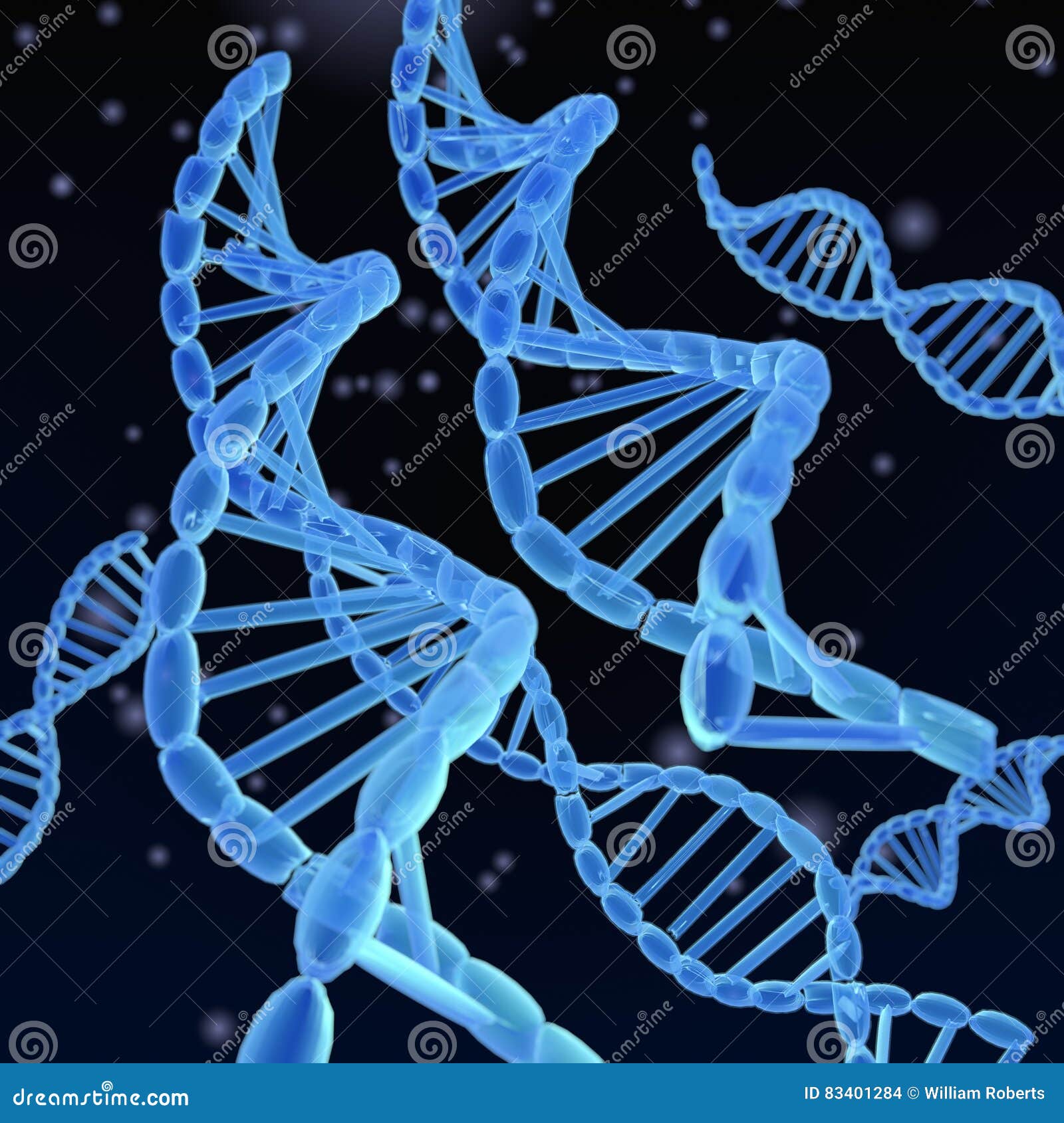 DNA Helixes stock illustration. Illustration of medicine - 83401284