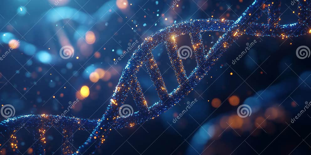 DNA Hologram a Visualization Representing the Intersection of Science ...