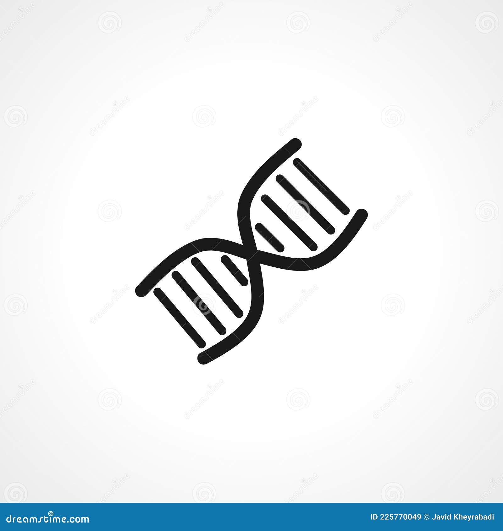 DNA Icon. DNA Vector Icon. DNA Isolated Icon Stock Vector ...