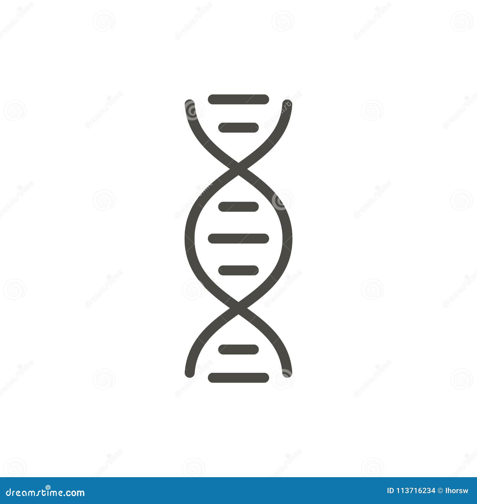 DNA, Genetic Symbol - People, Man And Woman Icon Vector Illustration ...