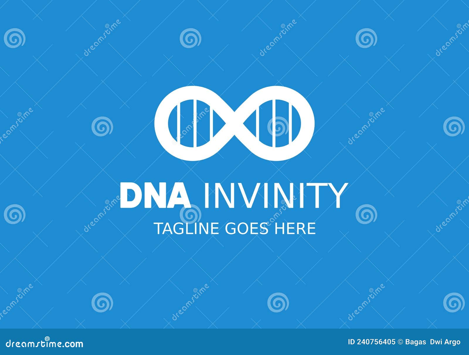 DNA Infinity Business Vector Logo Symbol Design Template for Your ...