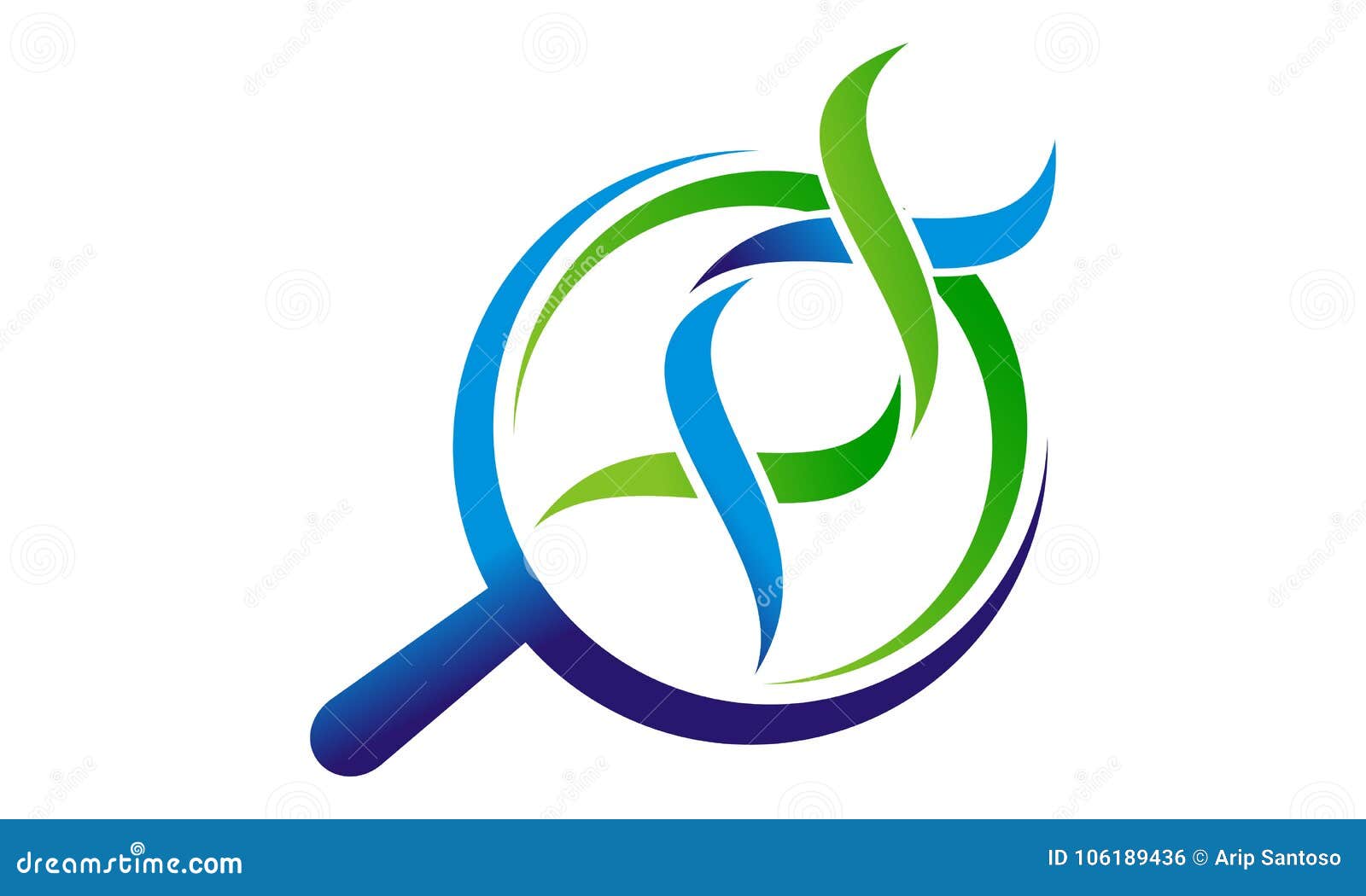 DNA Lab Logo Design Template Stock Vector - Illustration of microscope ...