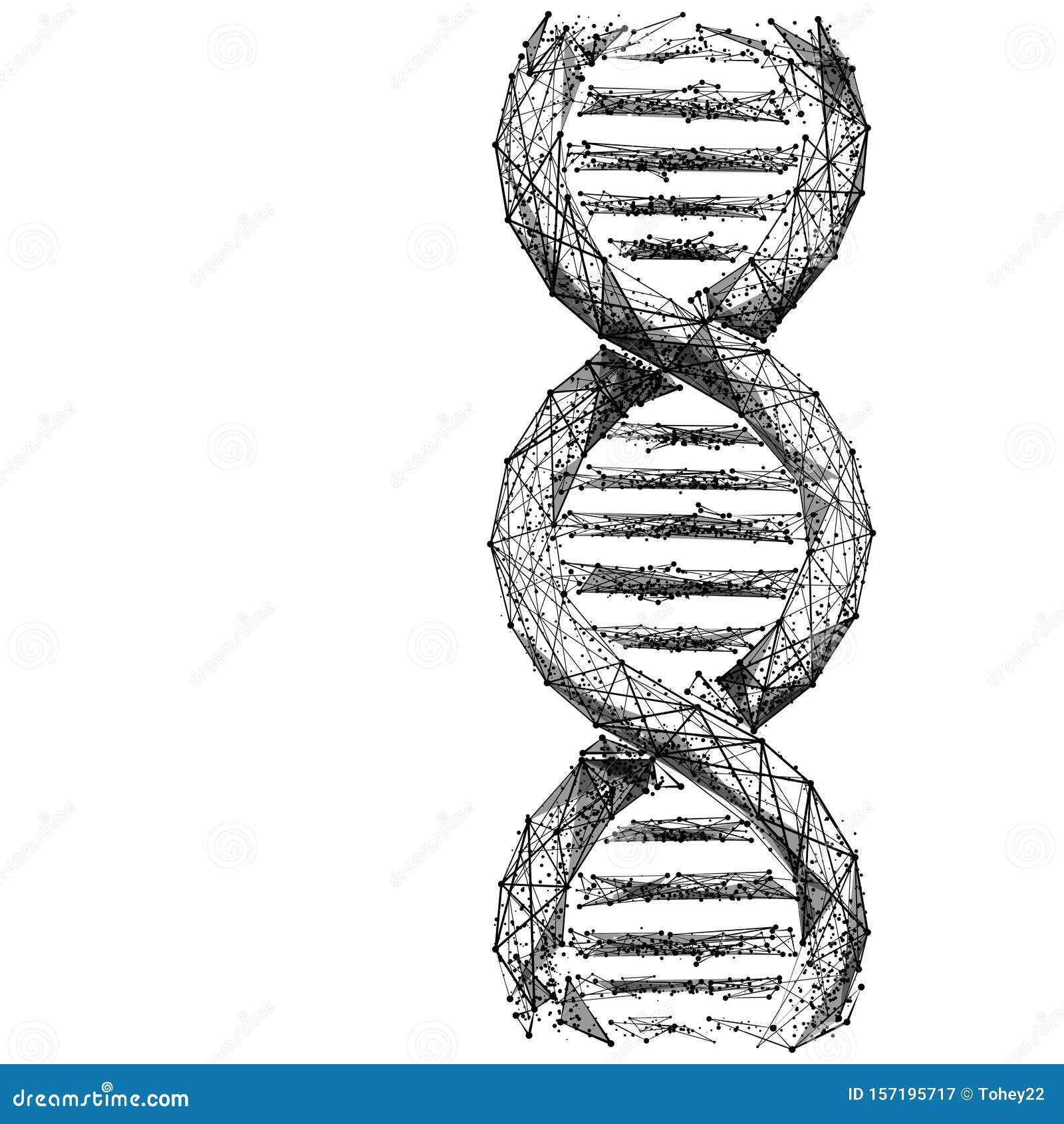 DNA Link. Science Technological Concept Stock Vector - Illustration of ...