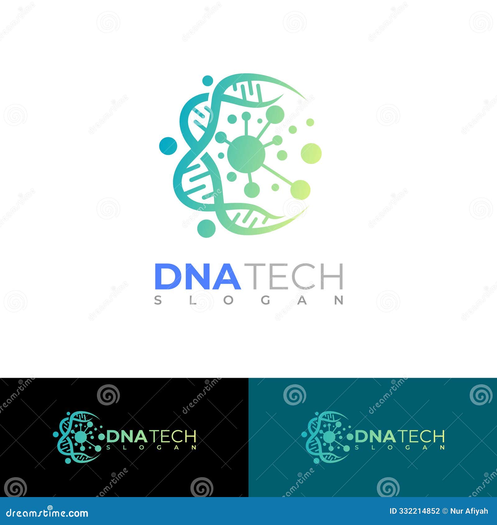The DNA Logo Has A Simple Appearance And Is Shaped Like A Circular Line ...