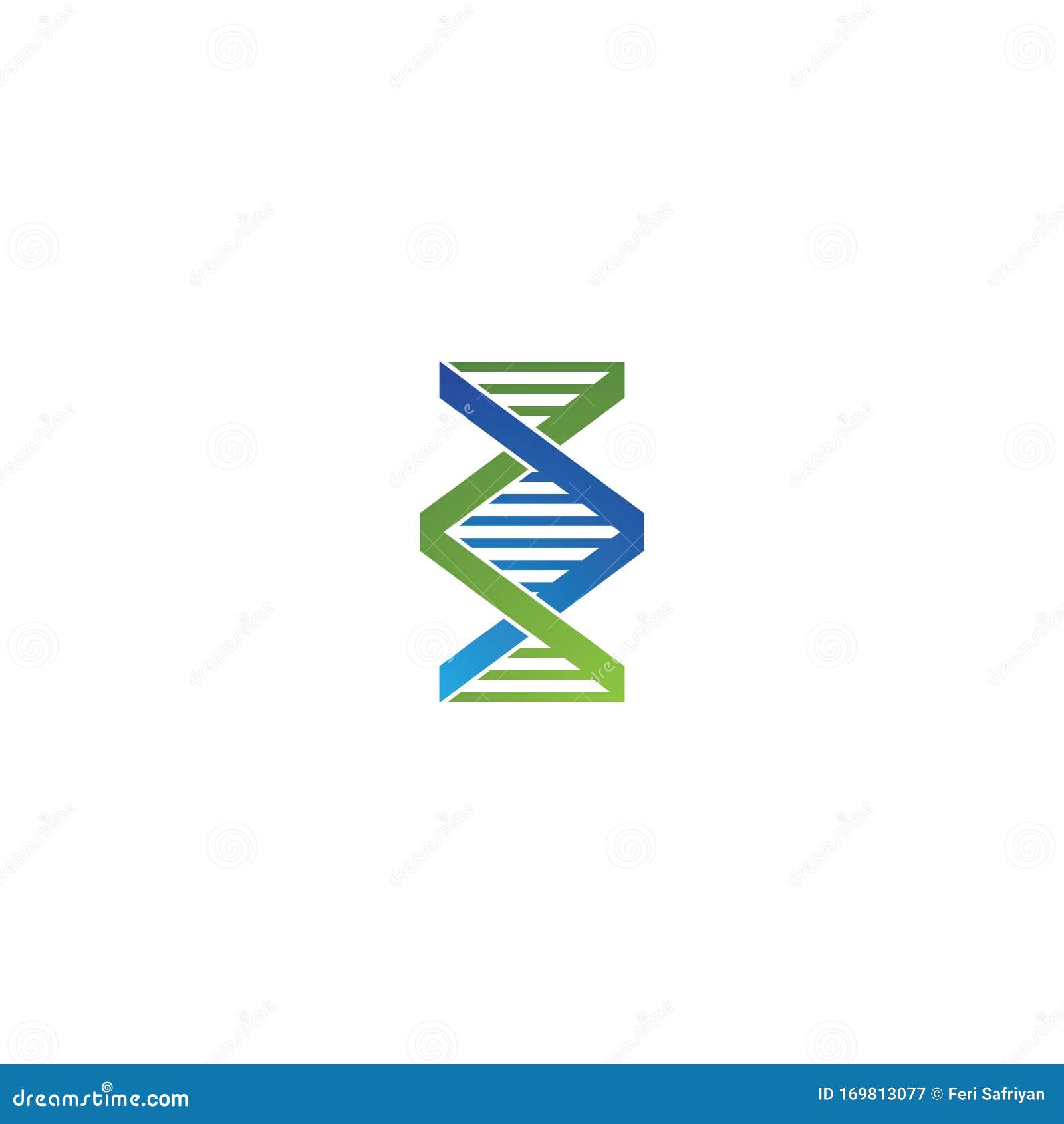 DNA logo template vector stock vector. Illustration of organism - 169813077