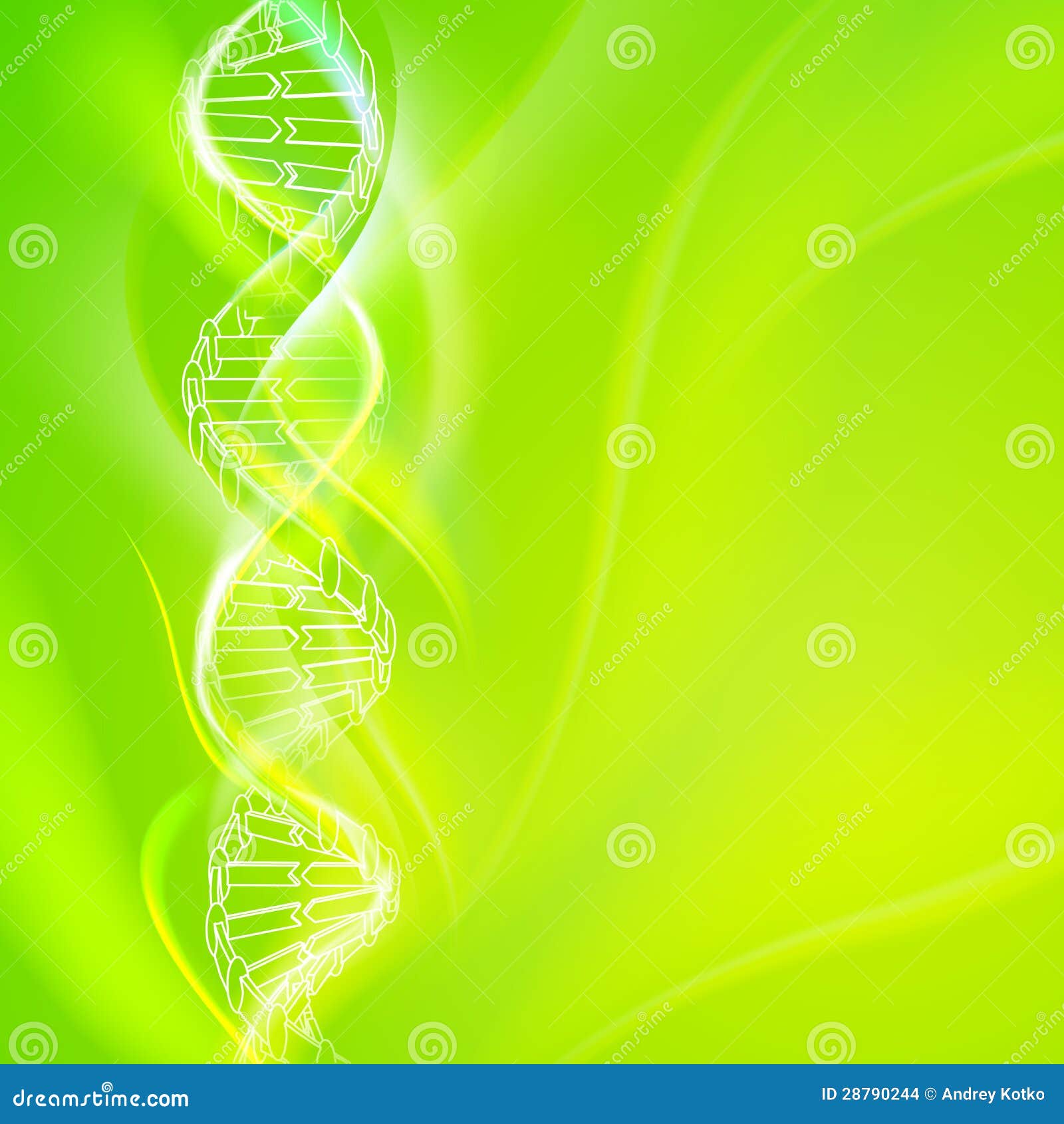 DNA magic figures. stock vector. Illustration of glowing - 28790244