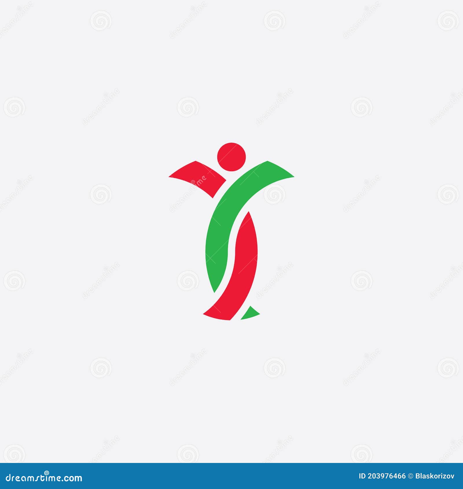 Dna Man Logo Icon Vector Symbol Stock Vector - Illustration of human ...