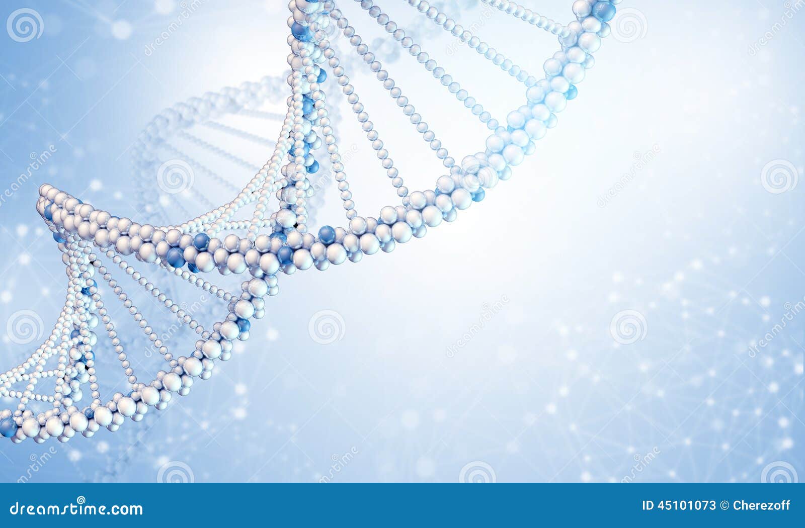 DNA Model With Blured Wire-frame Spheres Royalty-Free Stock Photo ...